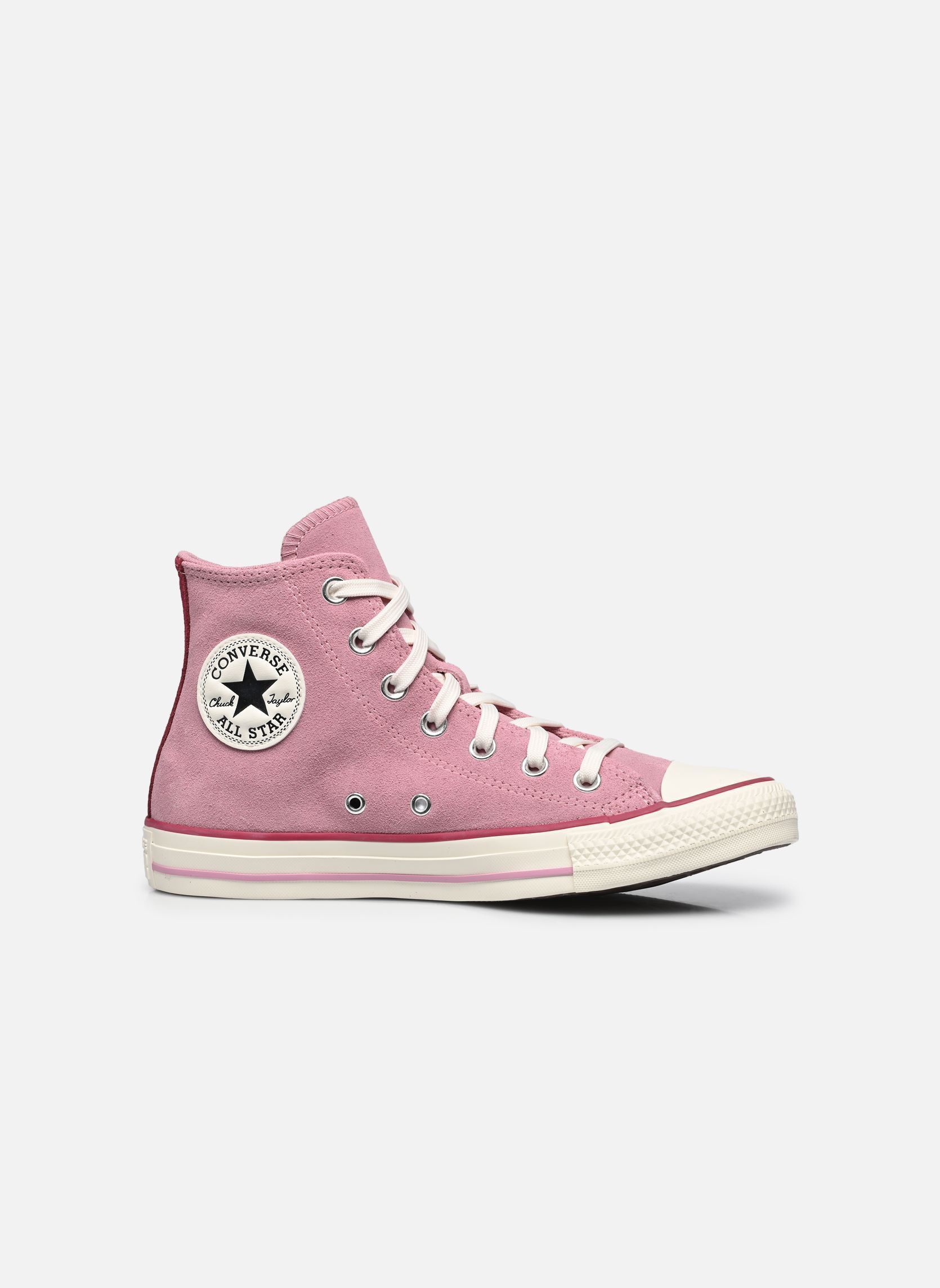 Converse Baskets Baskets - Chuck Taylor All Star Hi W femme rose ...