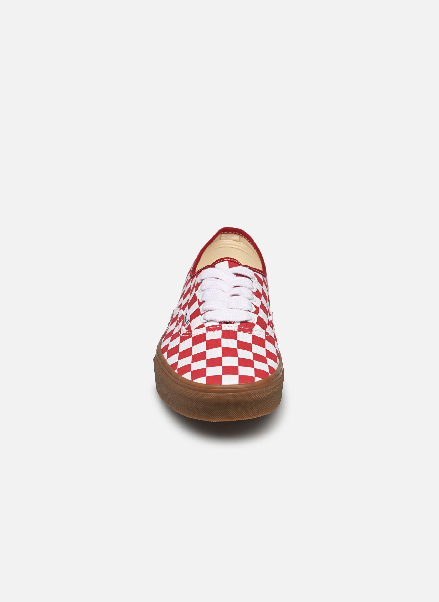 Vans Baskets toile Baskets - Authentic homme rouge | Sarenza France
