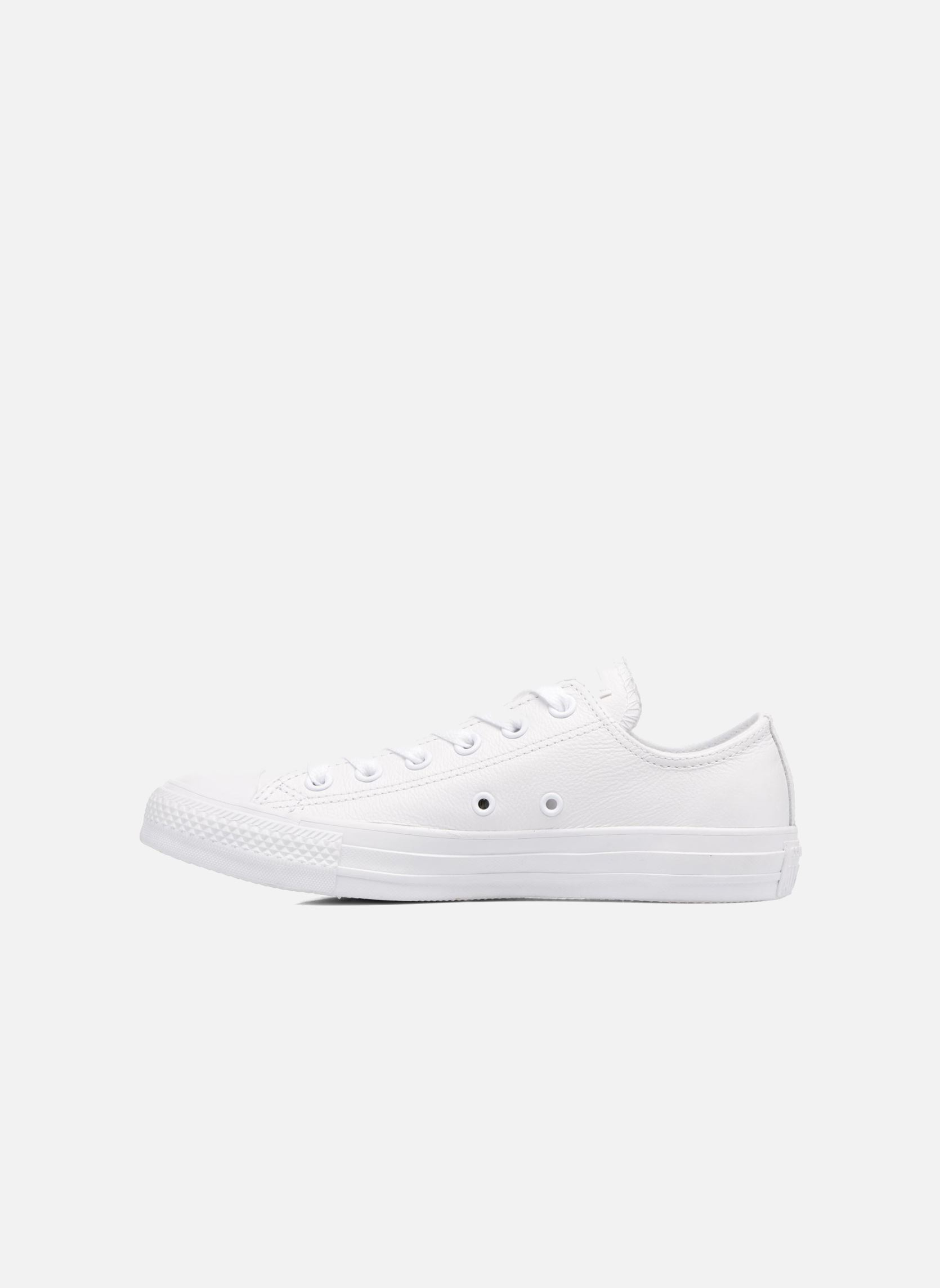 Converse Sneaker Chuck Taylor All Star Monochrome Leather damen weiß ...