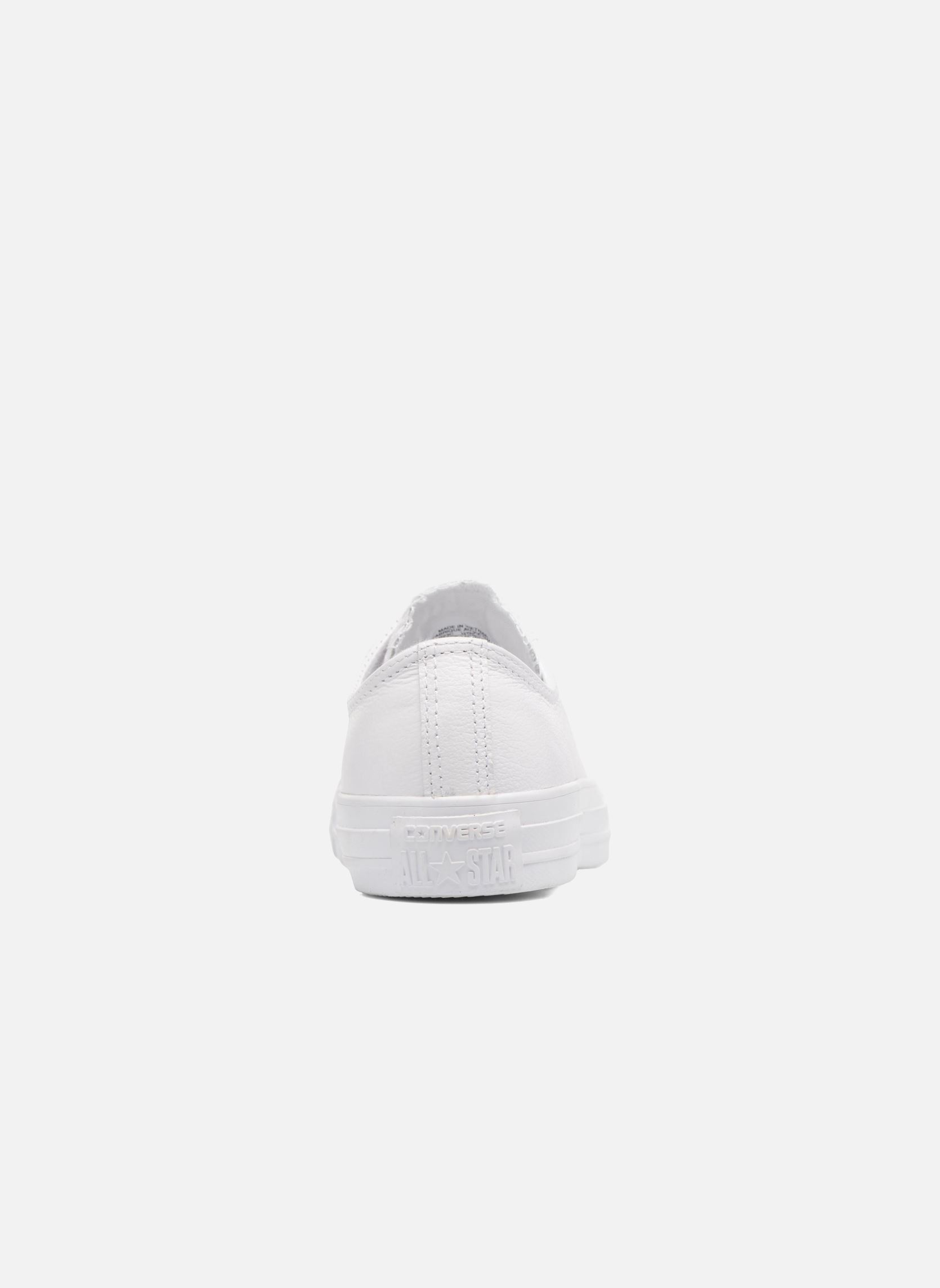 Converse Sneaker Chuck Taylor All Star Monochrome Leather damen weiß ...