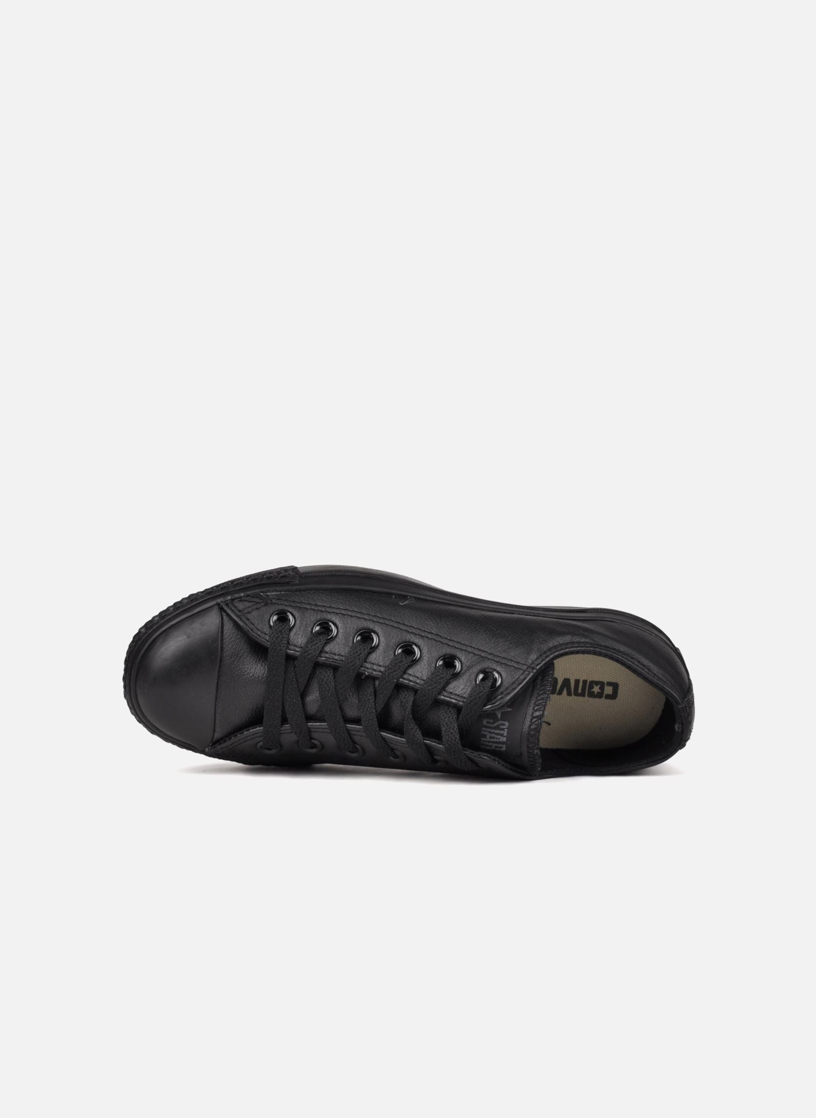 Converse Sneakers basse Chuck Taylor All Star Monochrome Leather nero ...