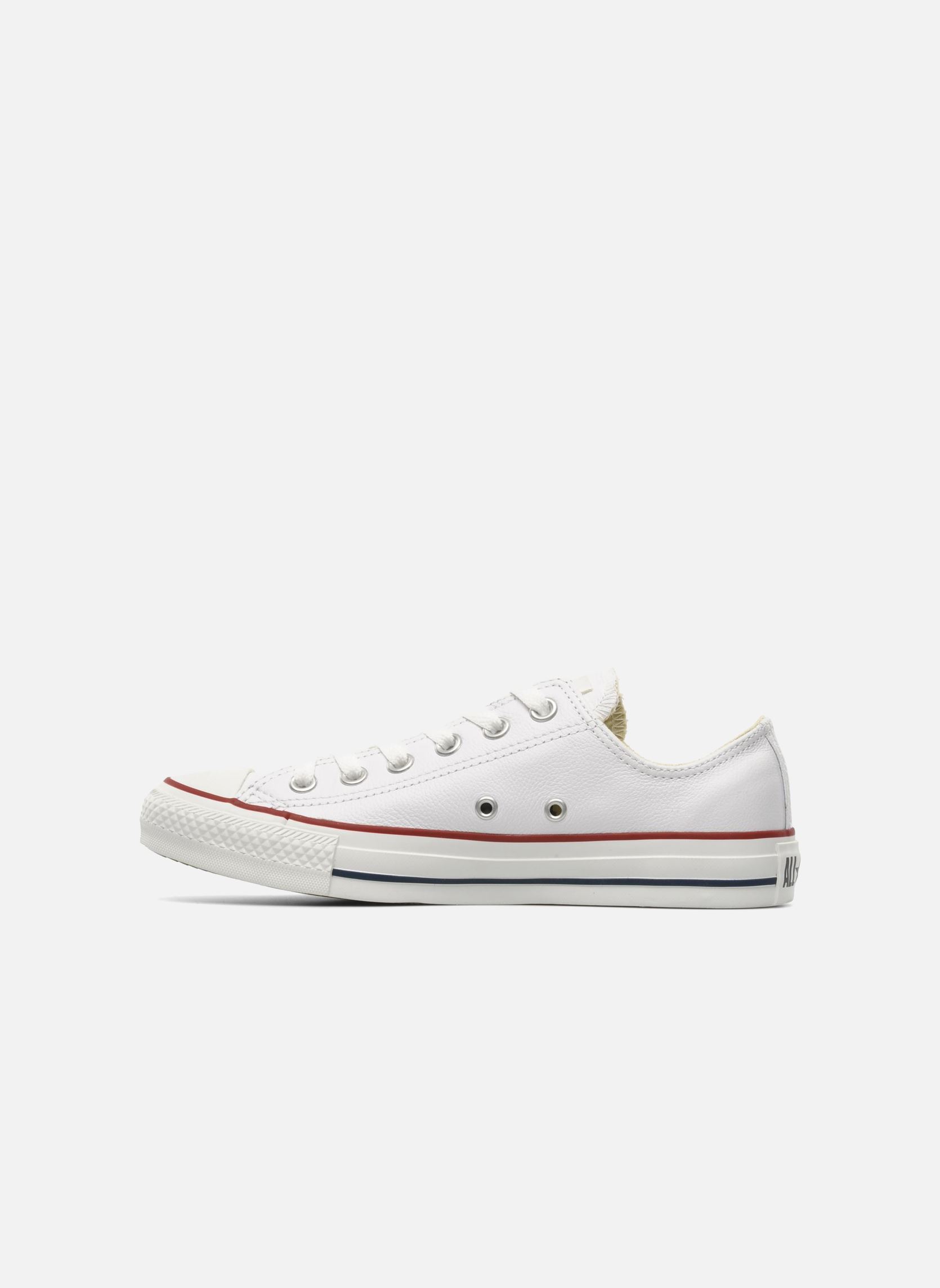 Converse Sneaker Chuck Taylor All Star Leather Ox weiß - online kaufen ...