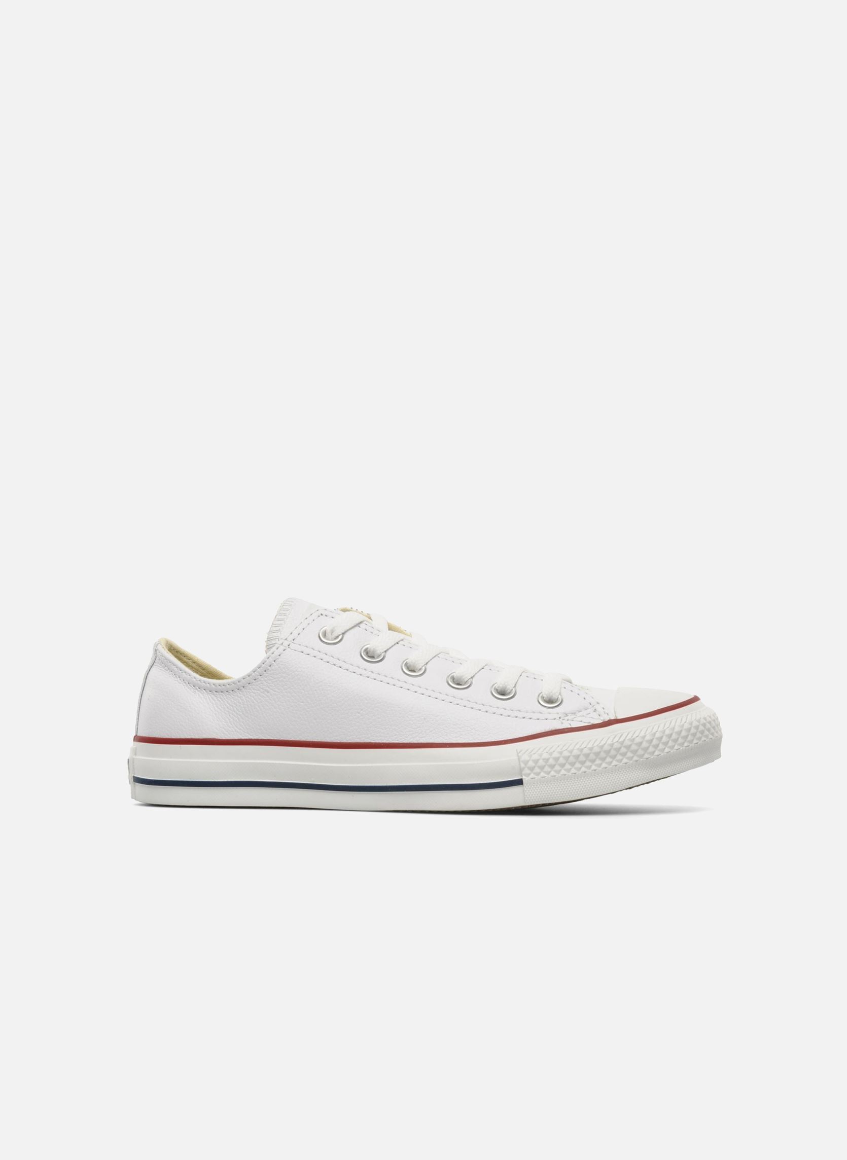 Converse Sneaker Chuck Taylor All Star Leather Ox weiß online | Sarenza ...