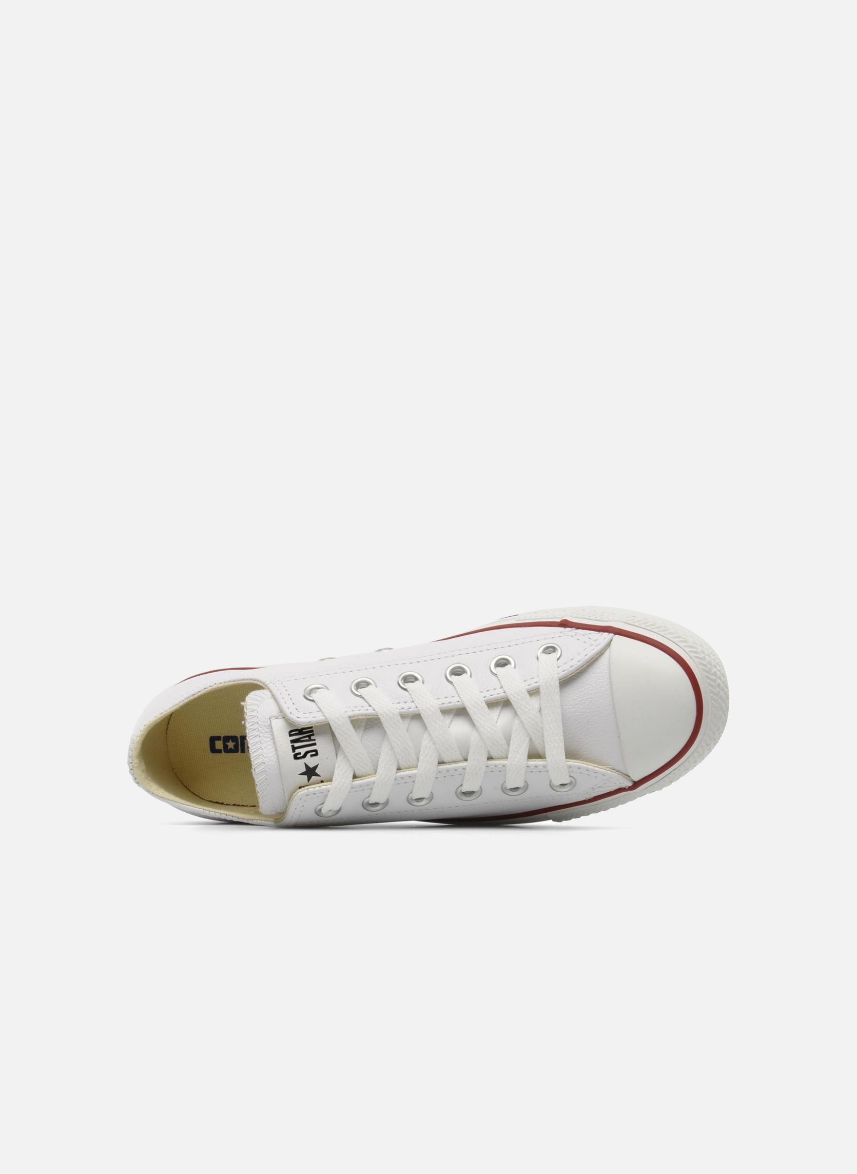 Converse Sneaker Chuck Taylor All Star Leather Ox weiß online | Sarenza ...