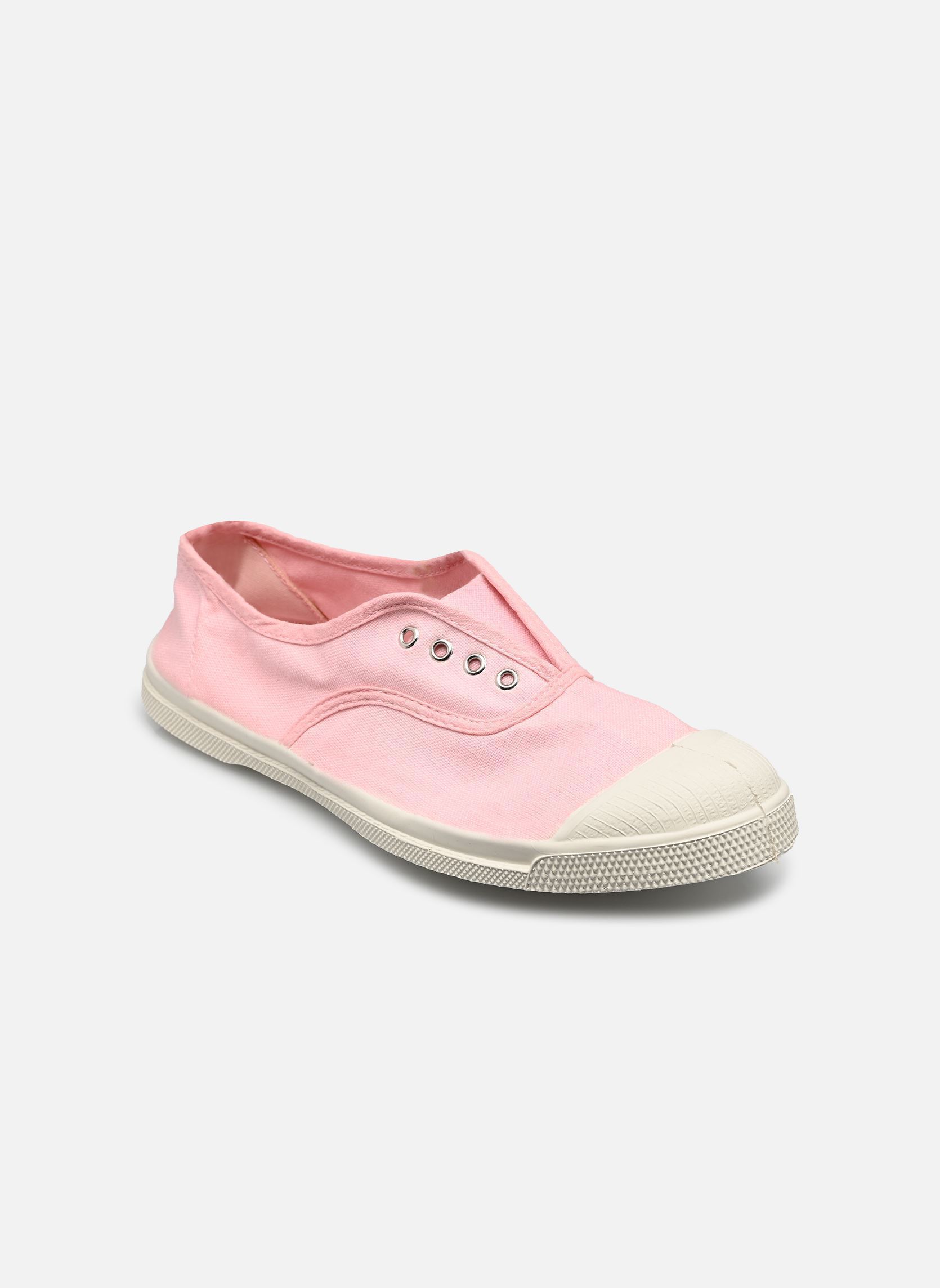 Bensimon Baskets toile Tennis Elly W femme rose | Sarenza Suisse
