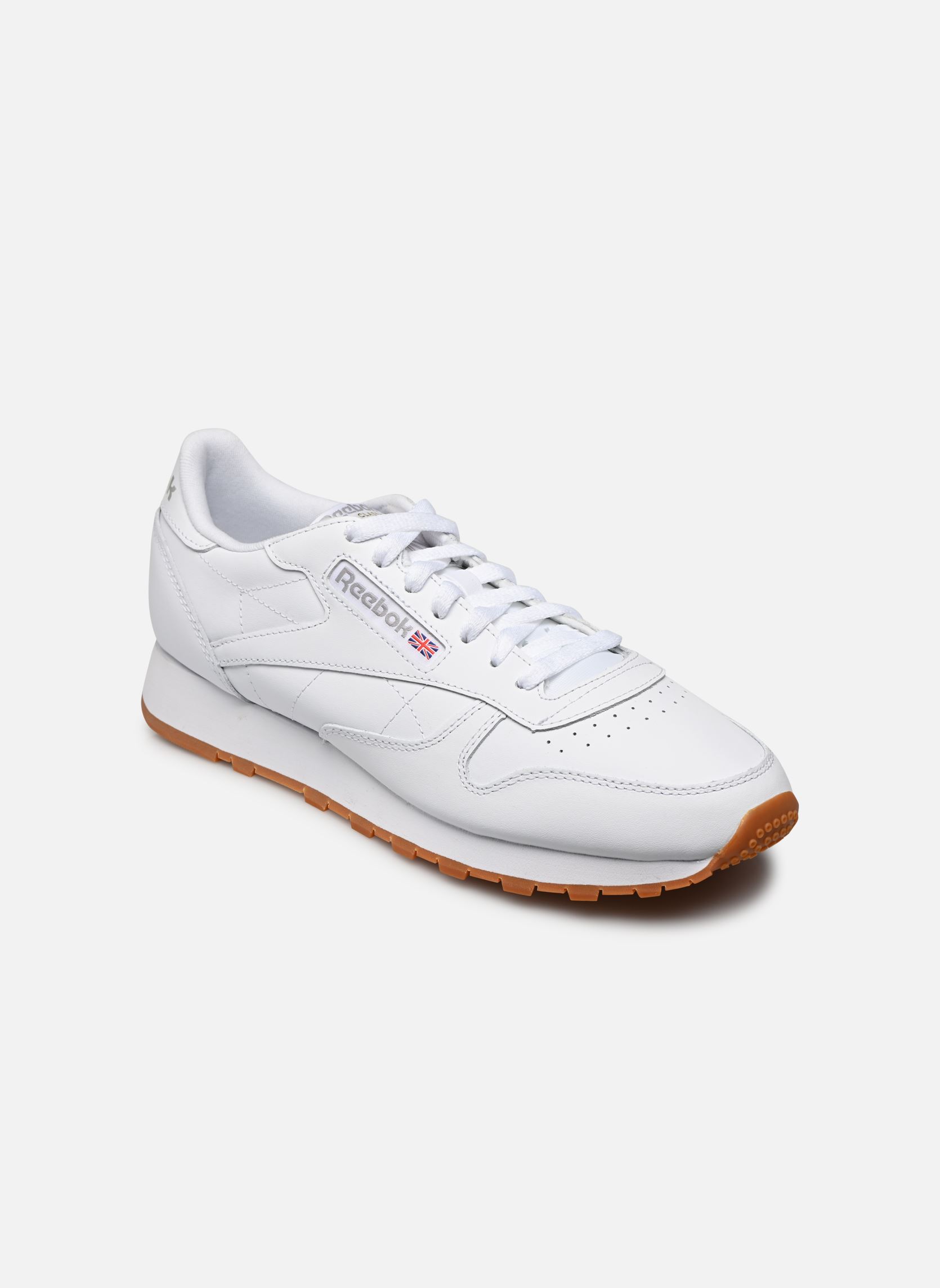 Reebok Baskets running Baskets - Classic Leather homme blanc | Sarenza ...
