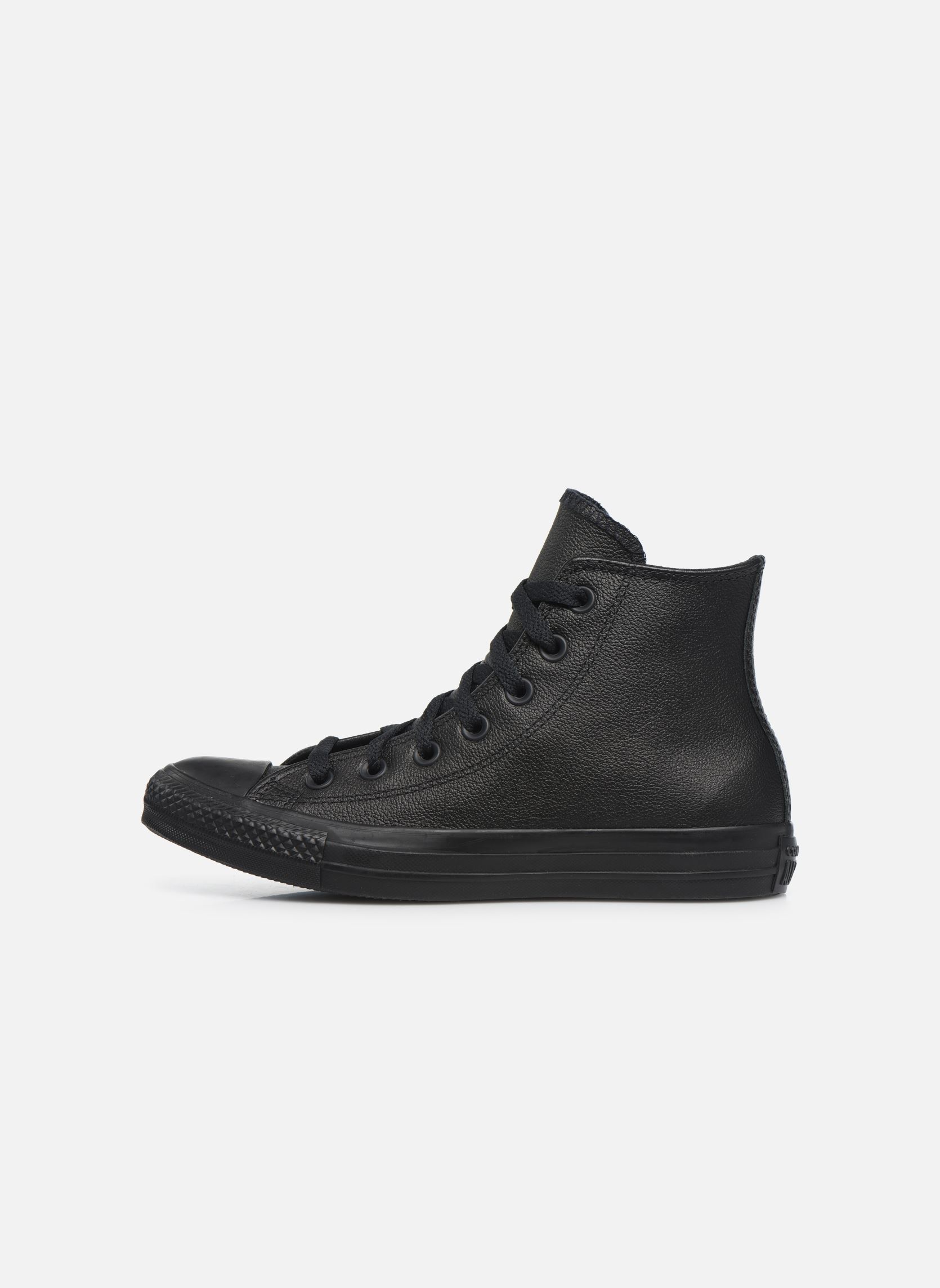 Converse Baskets montantes Chuck Taylor All Star Mono Leather Hi noir ...