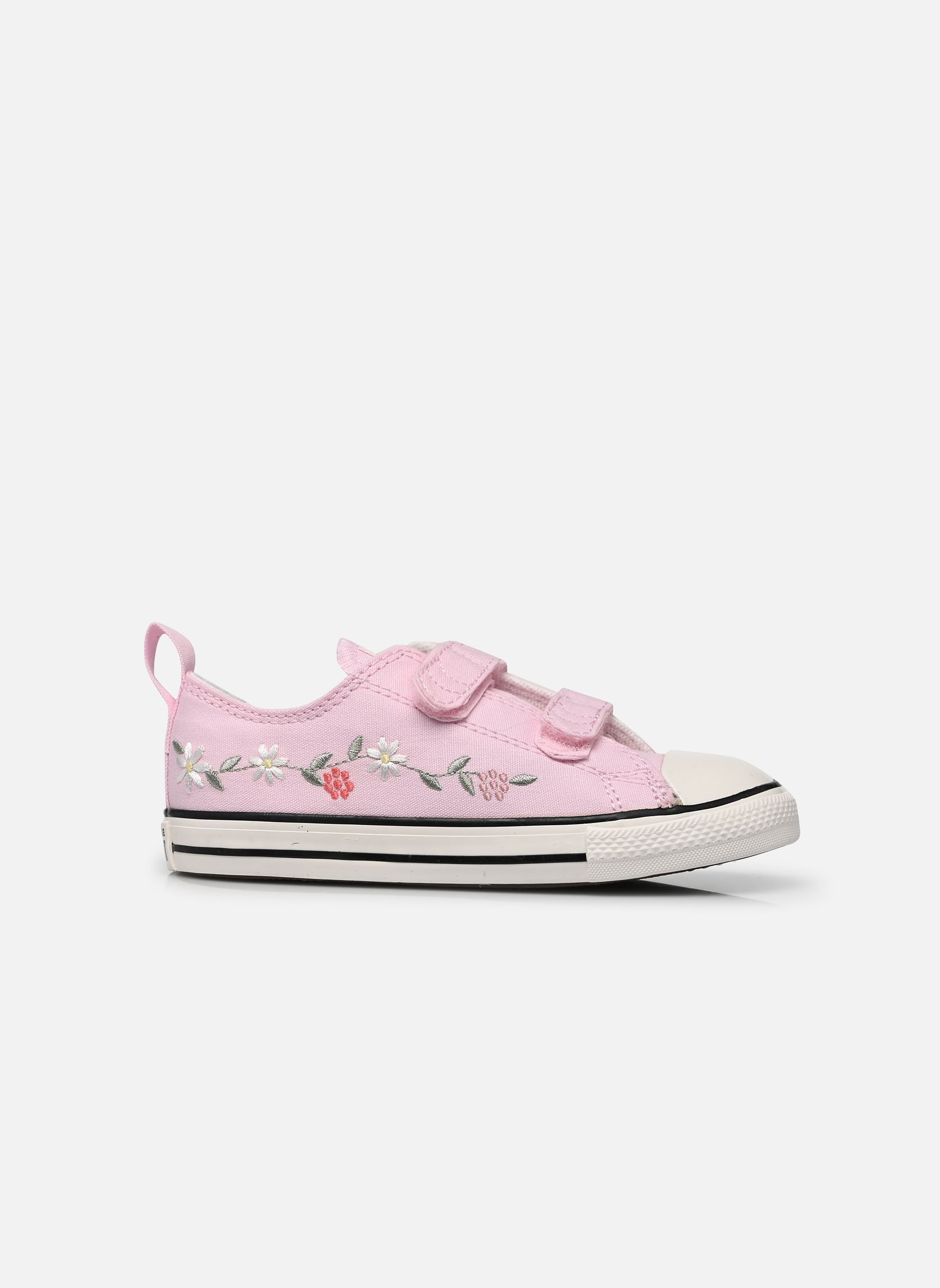 Zapatillas bajas Chuck Taylor All Star 2V Ox niña rosa Converse ...