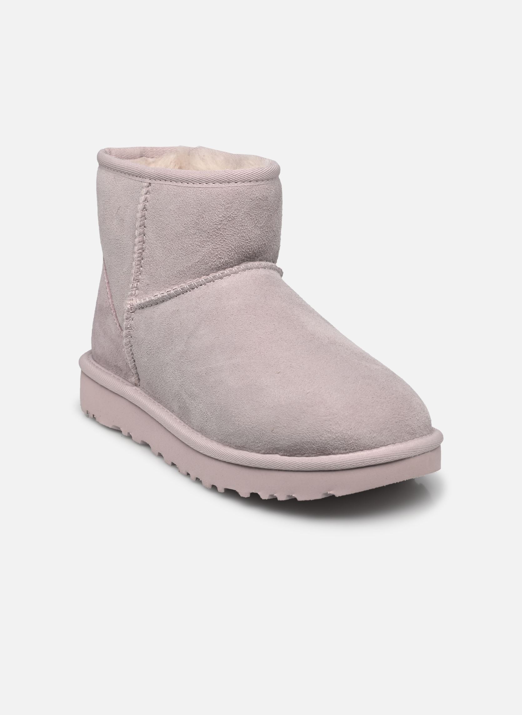 UGG Bottines fourrées W Classic Mini II femme gris | Sarenza France
