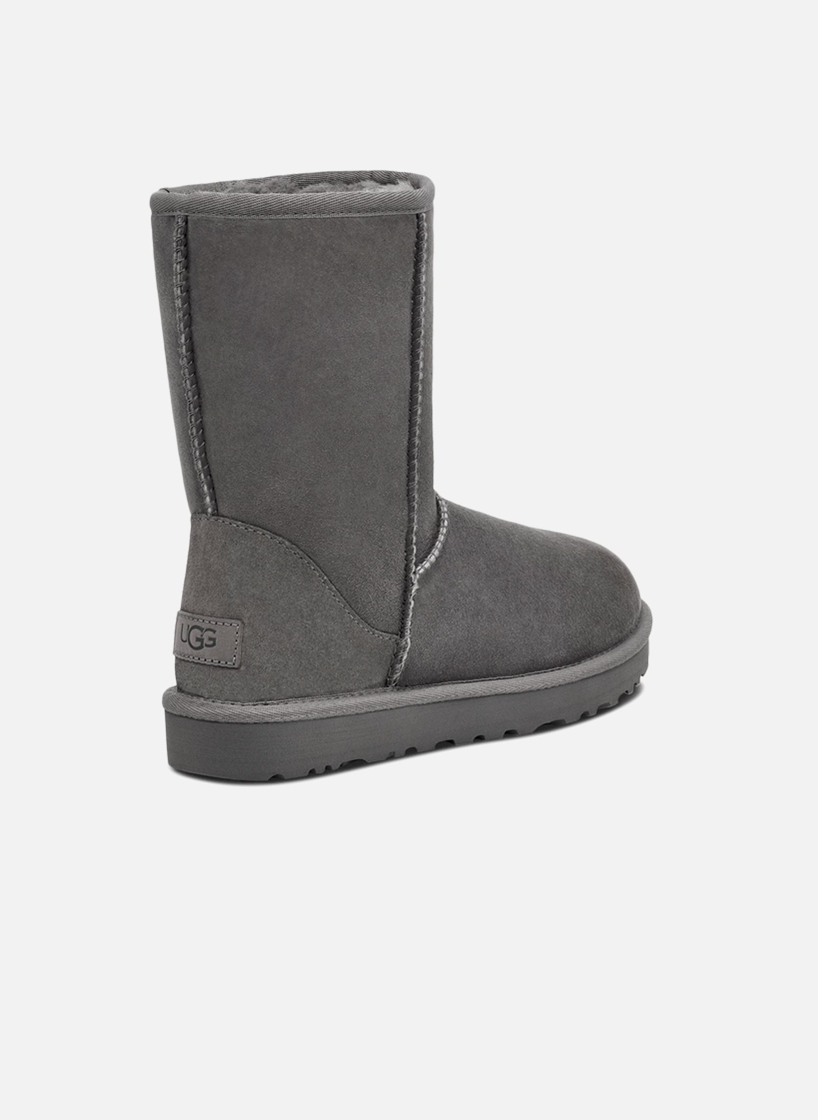 UGG Bottines fourrées W Classic Short II femme gris | Sarenza France