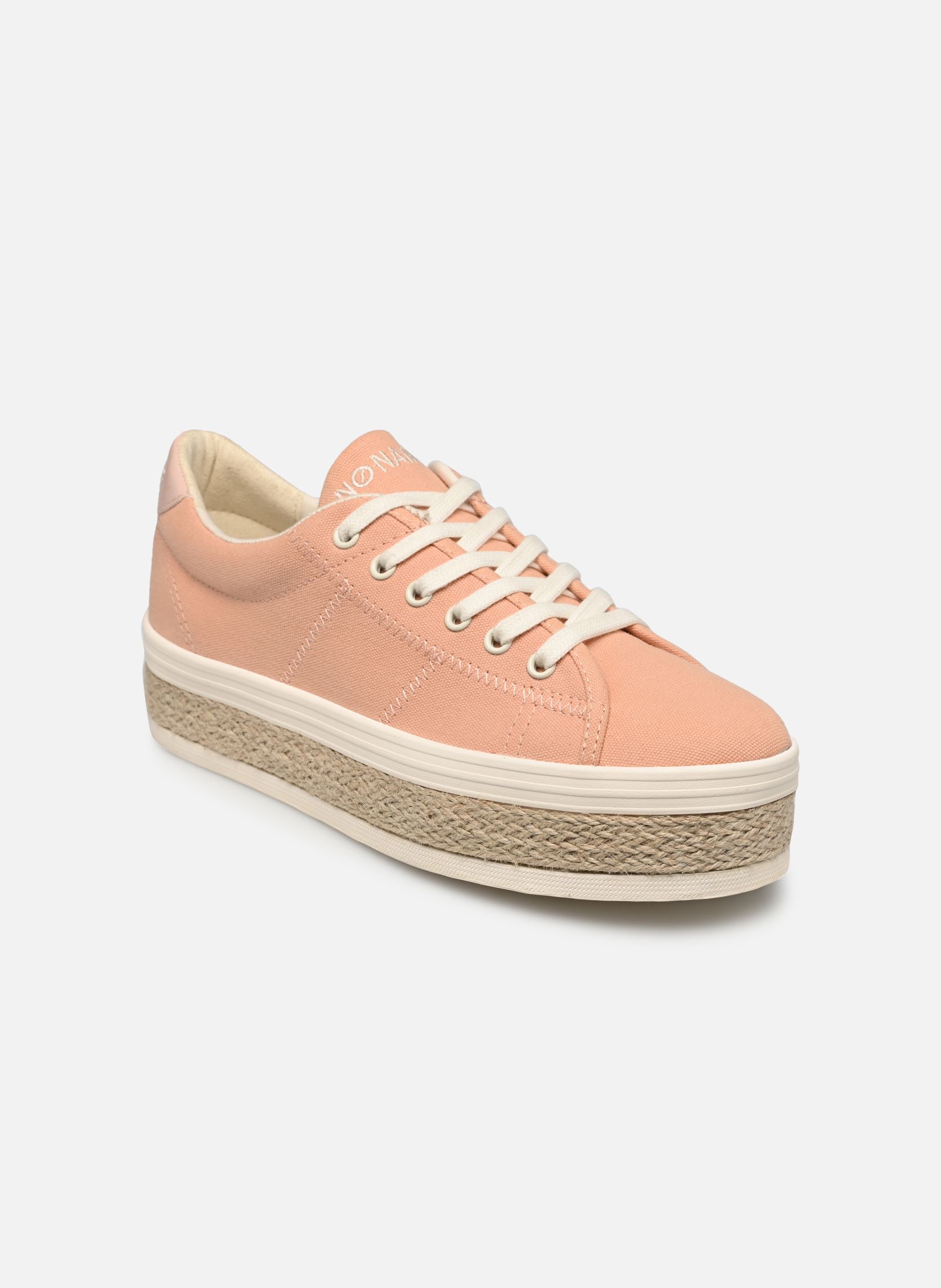 No Name Baskets Baskets - Malibu Sneaker femme orange | Sarenza France