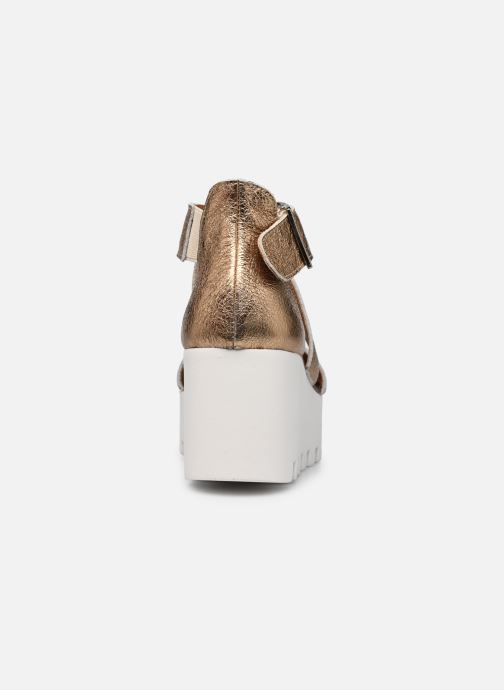 Sweet Lemon Sandales - L.16.SUBWAY (Or et bronze) - Sandales et nu ...