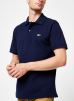 Lacoste Polo Classique L1212 Manches Courtes (Blauw) - Kleding chez ...