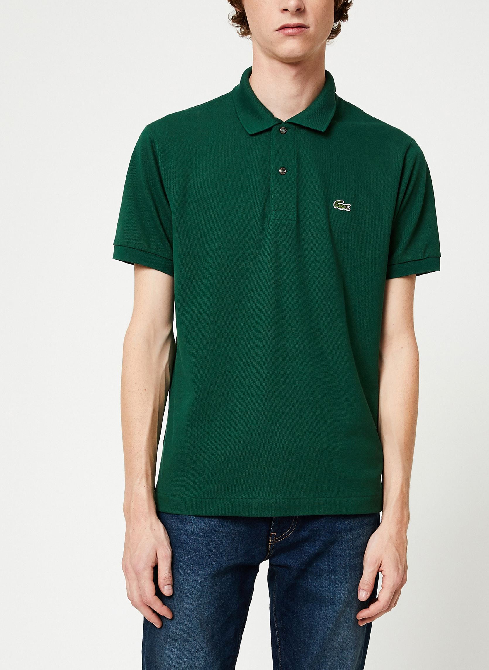 Lacoste Polos Polo Classique L1212 Manches Courtes homme vert | Sarenza ...