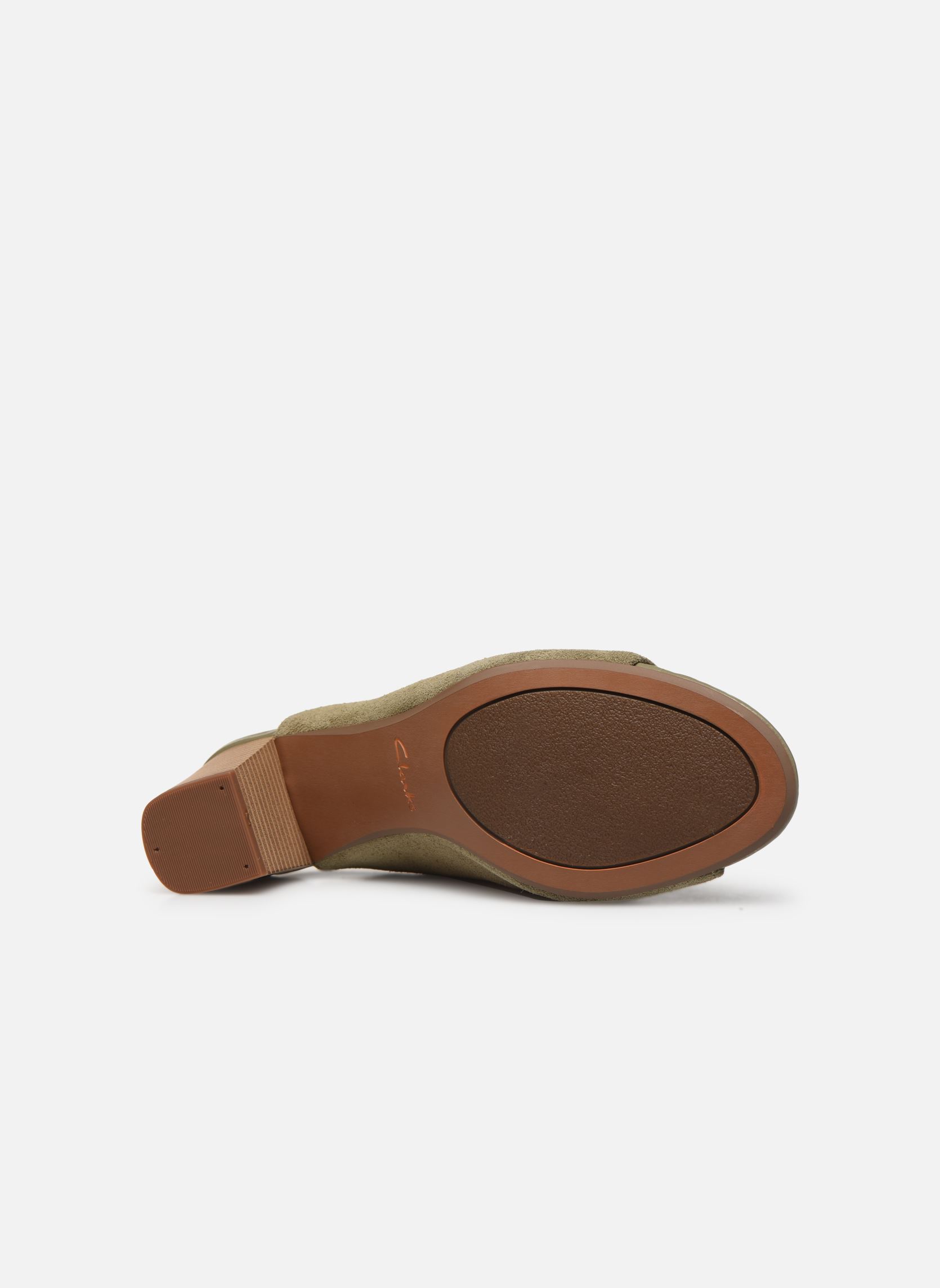 Clarks Unstructured Deva Bell (Vert) - Sandales et nu-pieds chez Sarenza (406041)