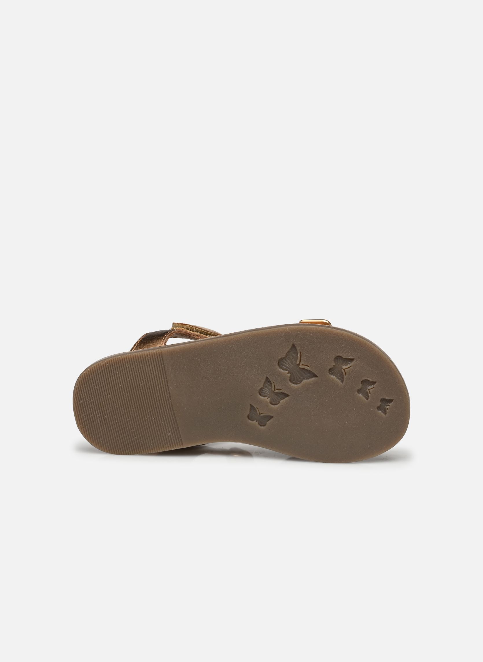 Kickers Sandales - Diazz (Or et bronze) - Sandales et nu-pieds chez ...