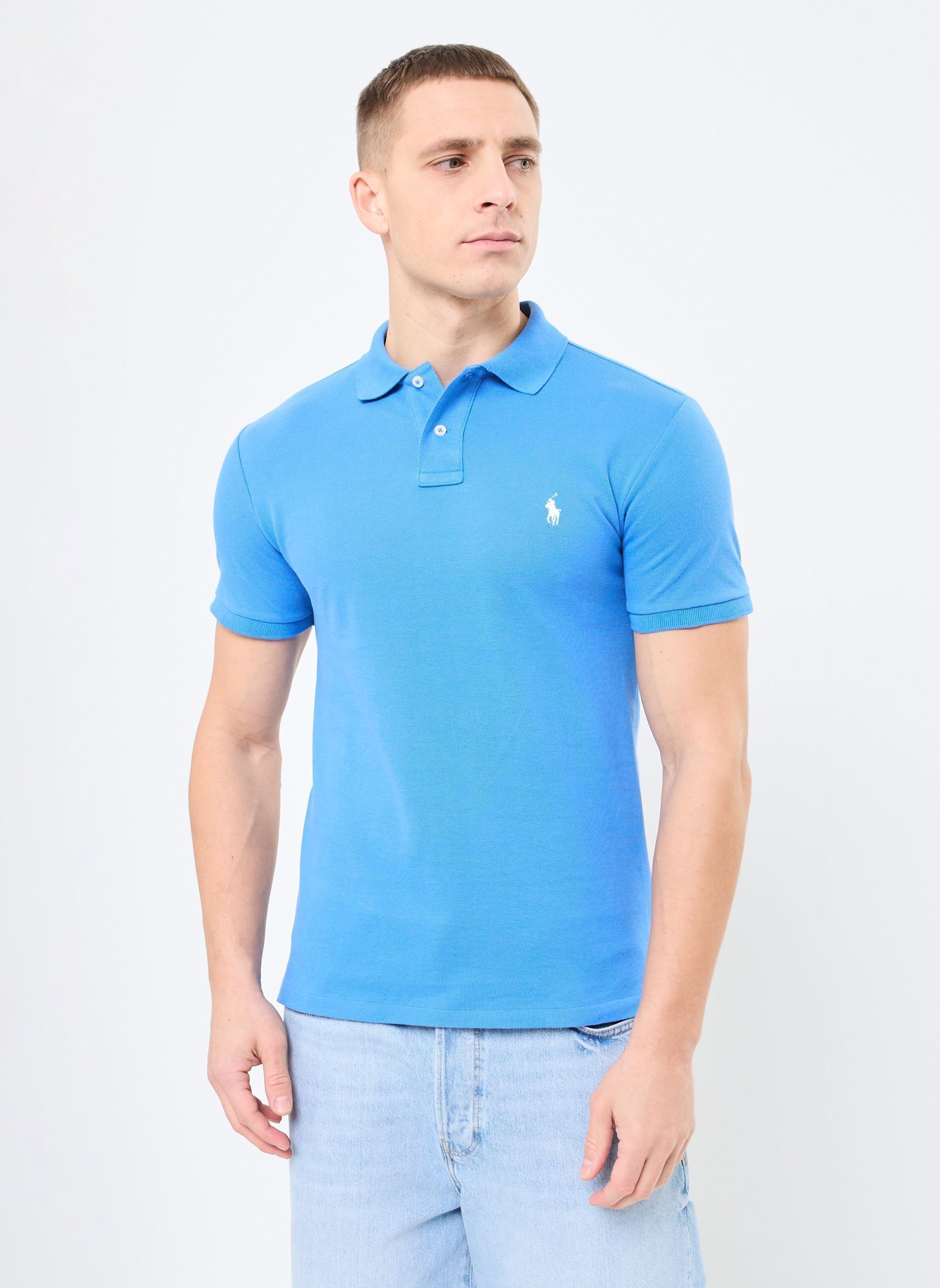 Polo Ralph Lauren Polos manches courtes Polo - Cintré en coton piqué ...