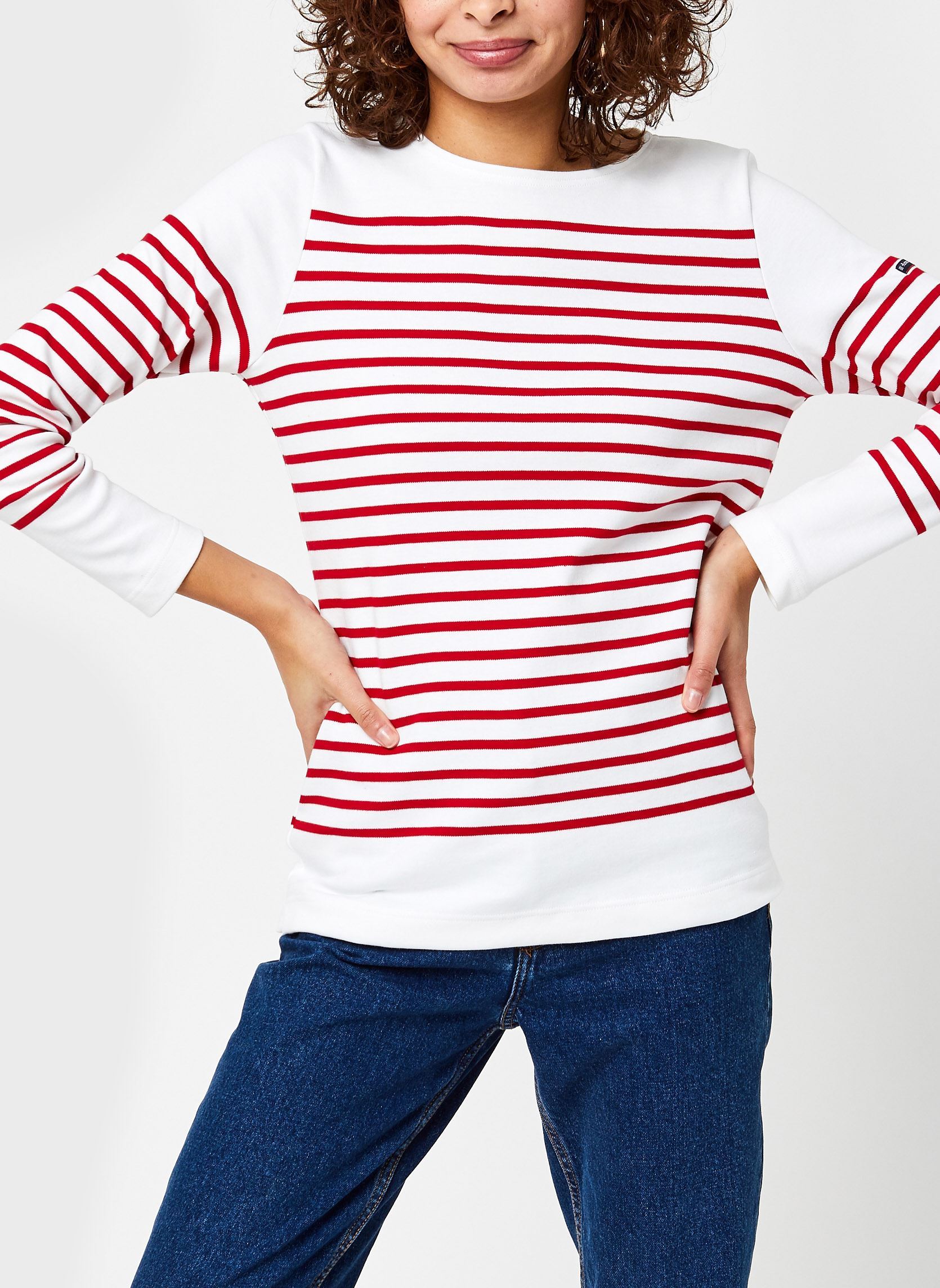 Armor Lux Marinière "Amiral" - coton épais (Multicolore) - Vêtements ...