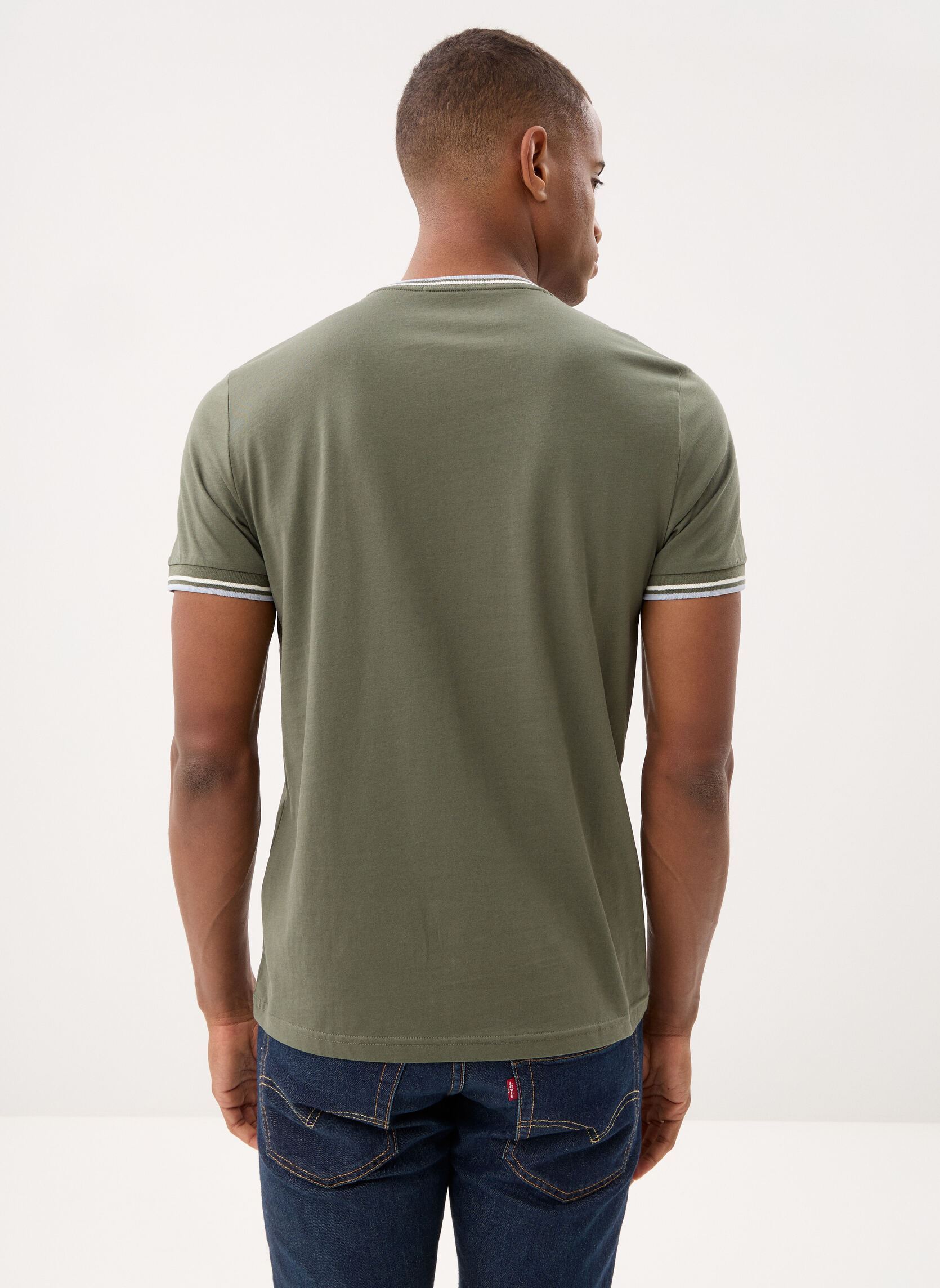 Fred Perry T-shirts Twin Tipped T-Shirt heren groen online | Sarenza ...