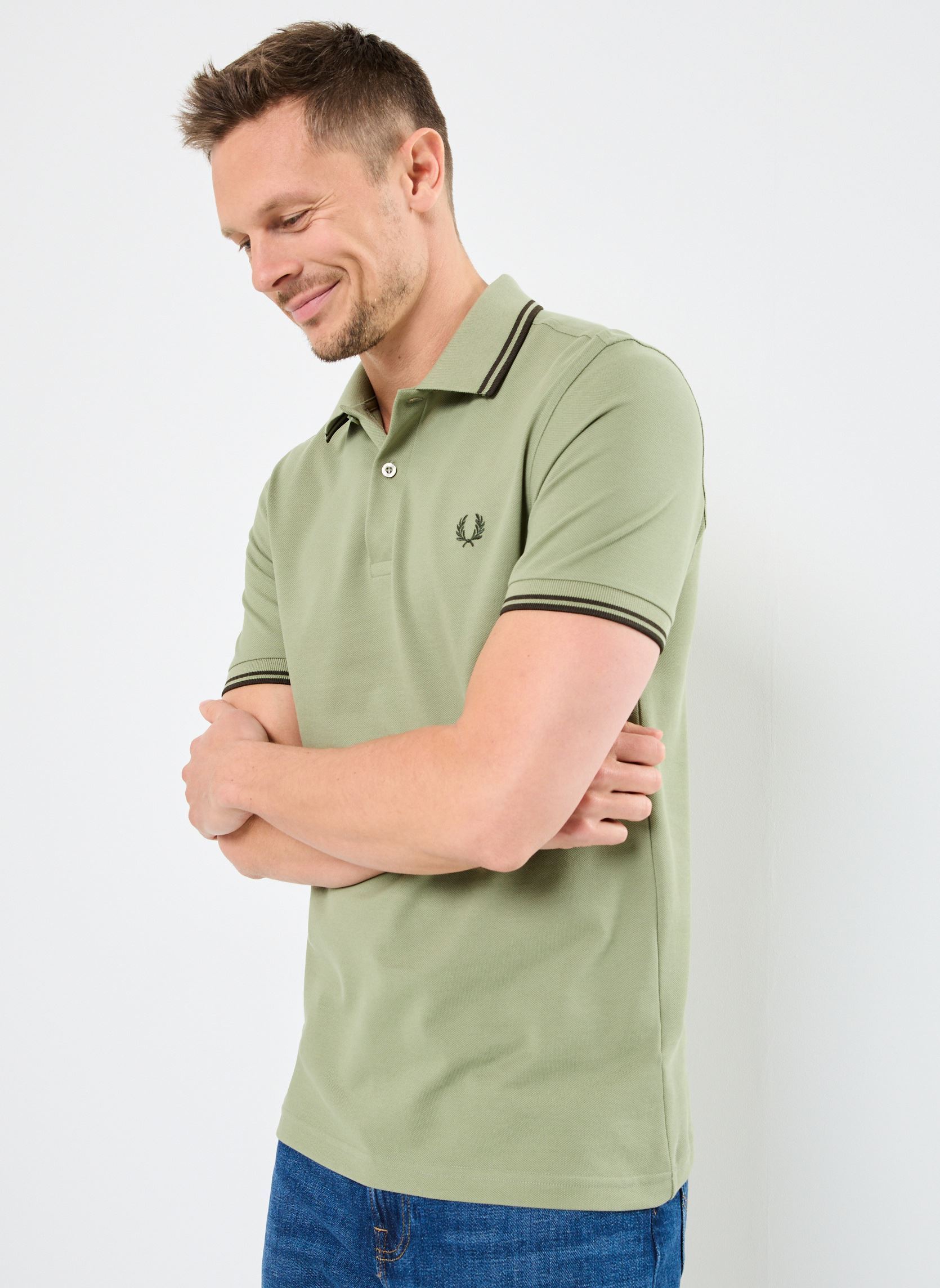 Fred Perry Polos manches courtes Polo - Twin Tipped Fred Perry Shirt ...