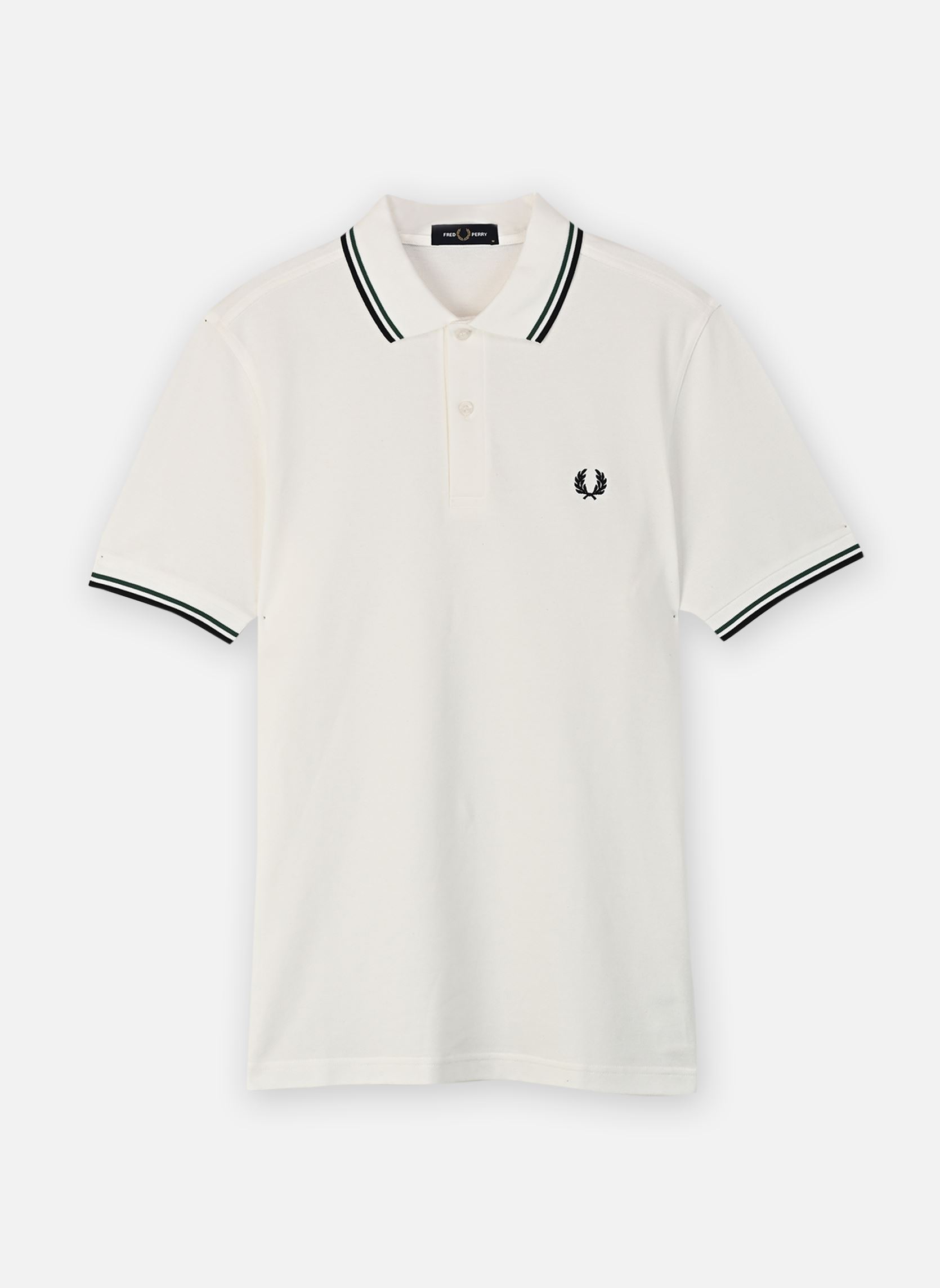Fred Perry Polos Twin Tipped Fred Perry Shirt homme blanc | Sarenza France