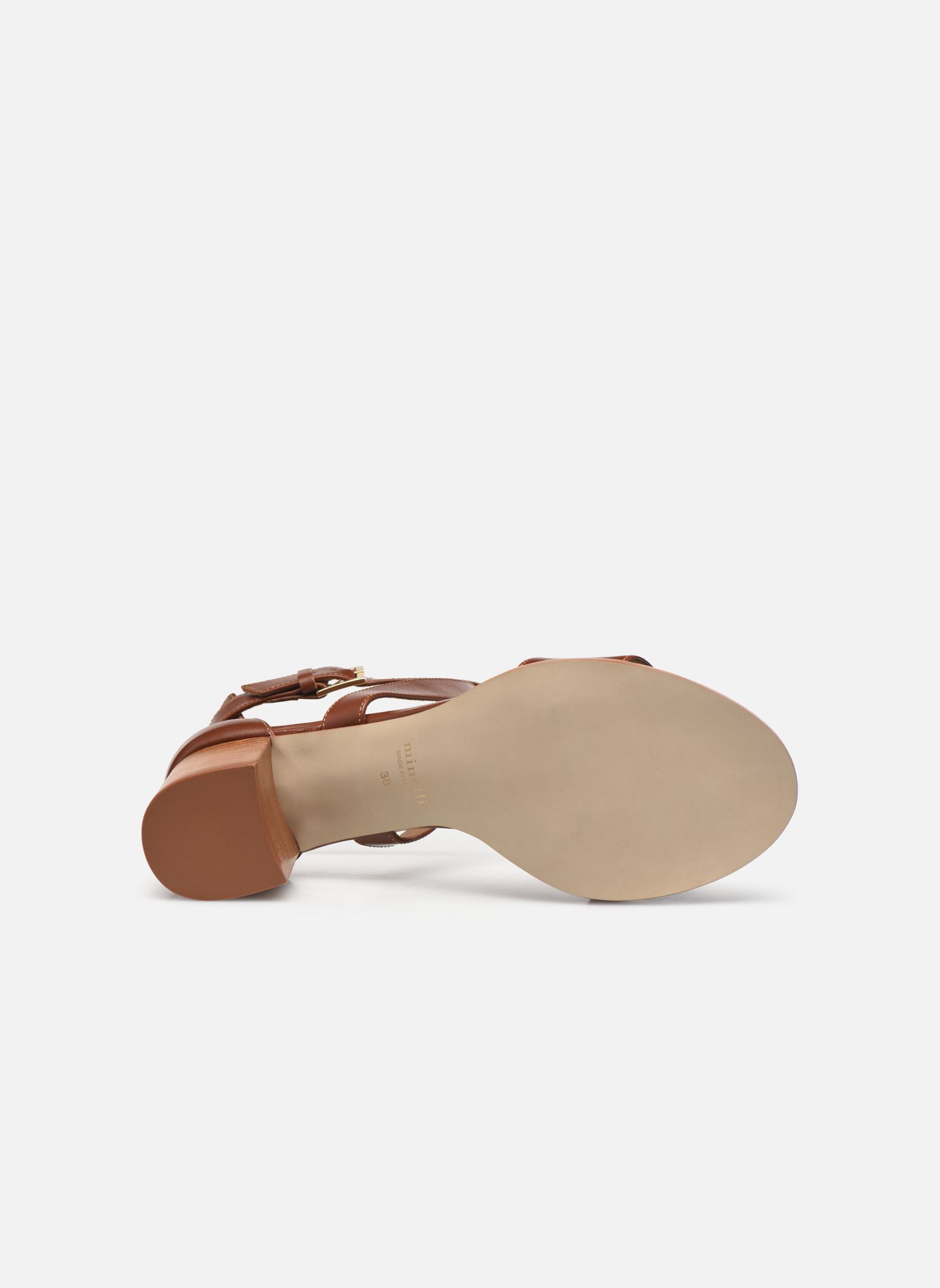 Minelli Sandales - F93 410 (Marron) - Sandales et nu-pieds chez Sarenza ...