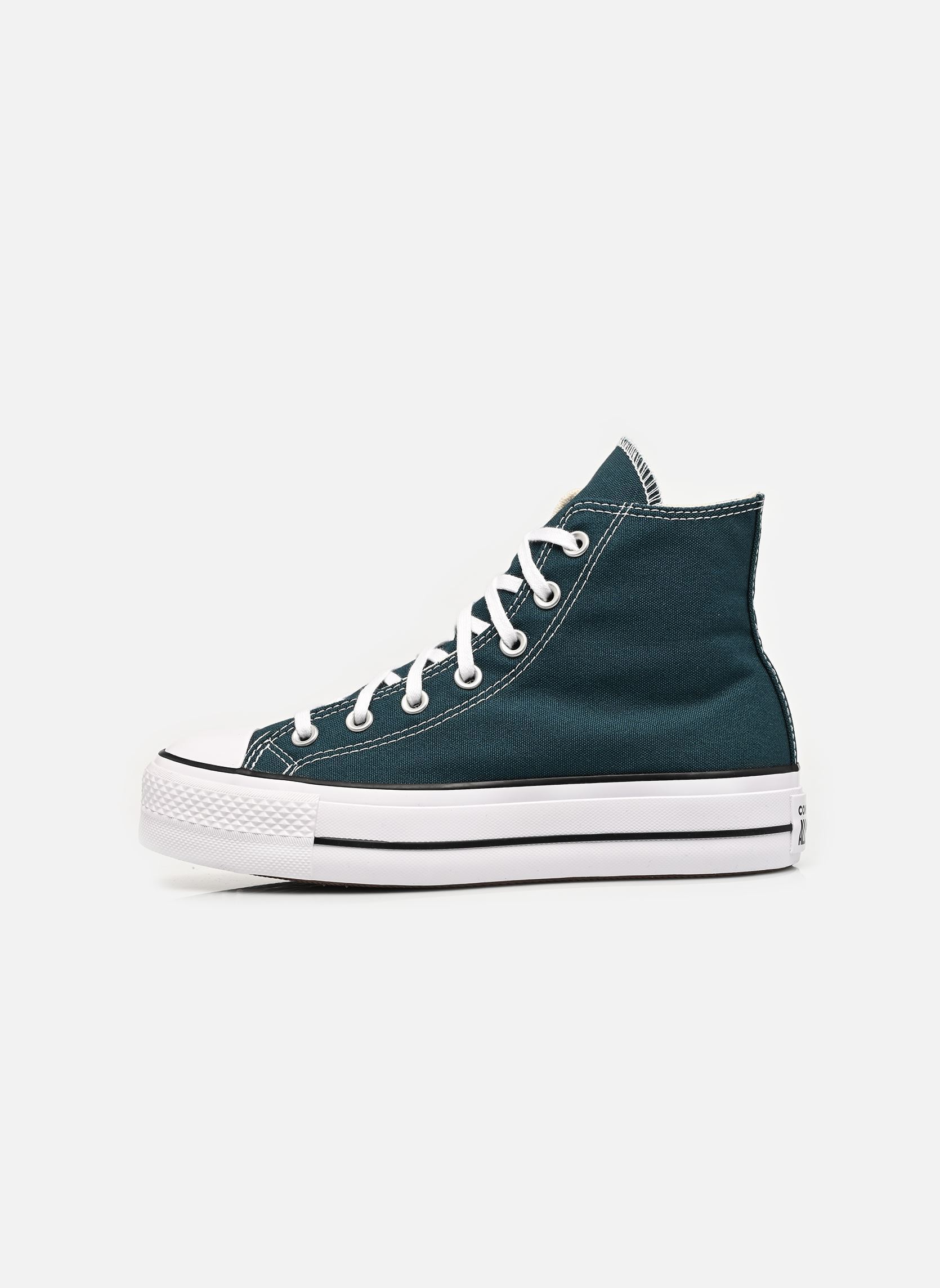 Converse Baskets montantes Chuck Taylor All Star Lift Hi W femme vert ...