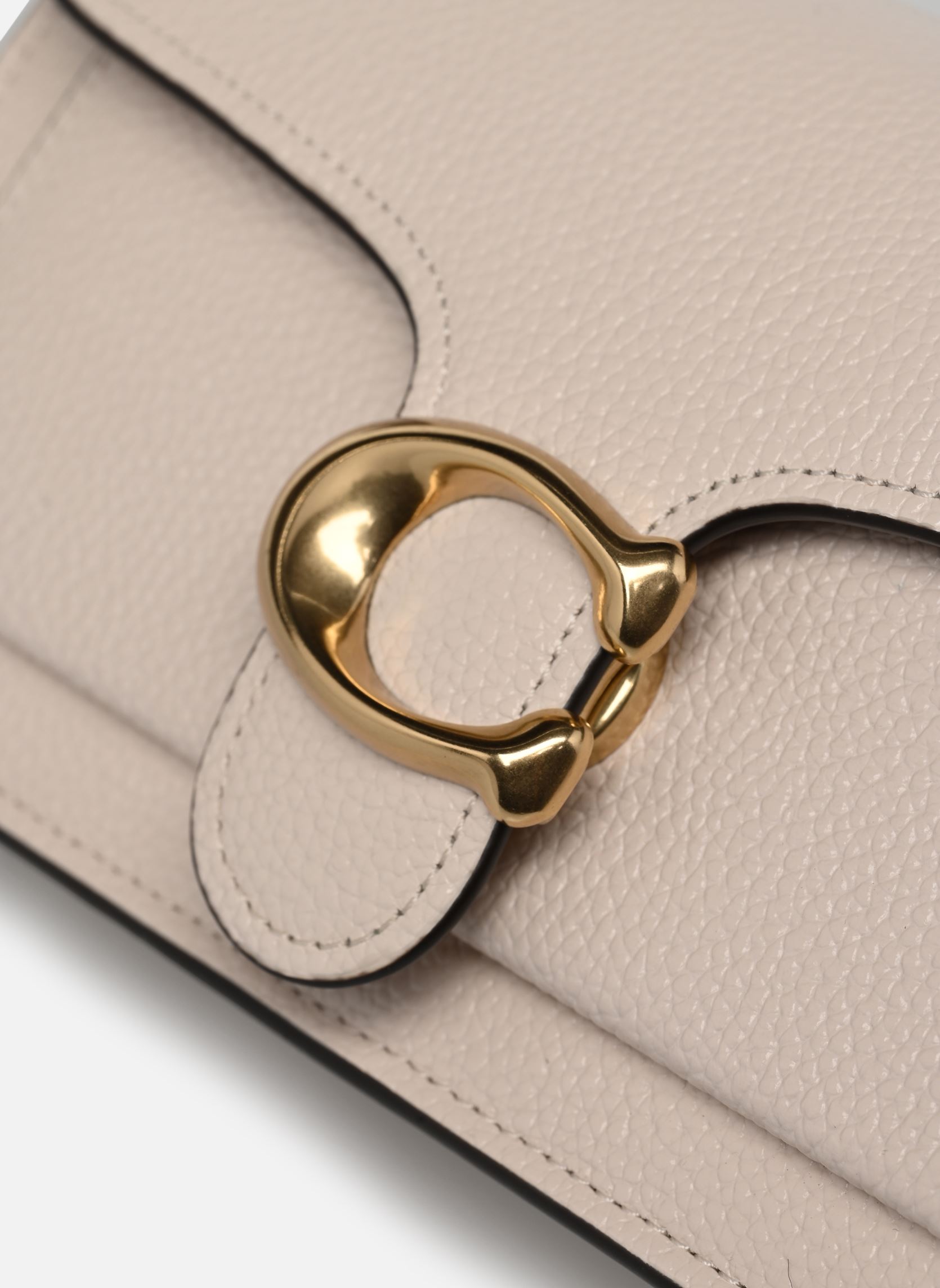 Coach Tabby Chain Clutch (Wit) - Handtassen chez Sarenza (607660)