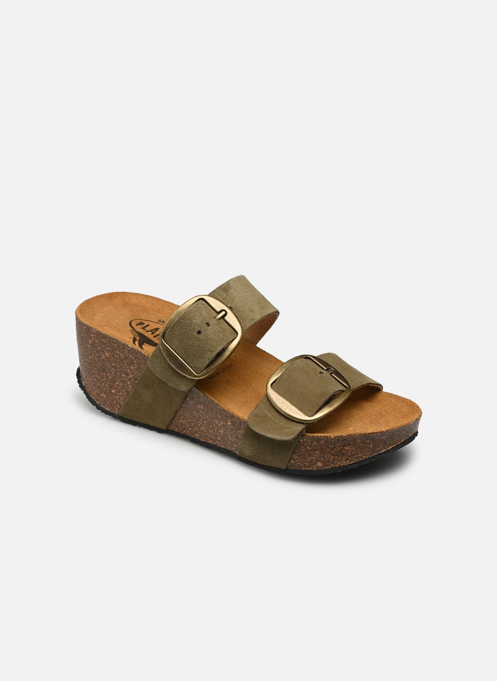 Plakton Mules So Rock Bi femme vert | Sarenza France