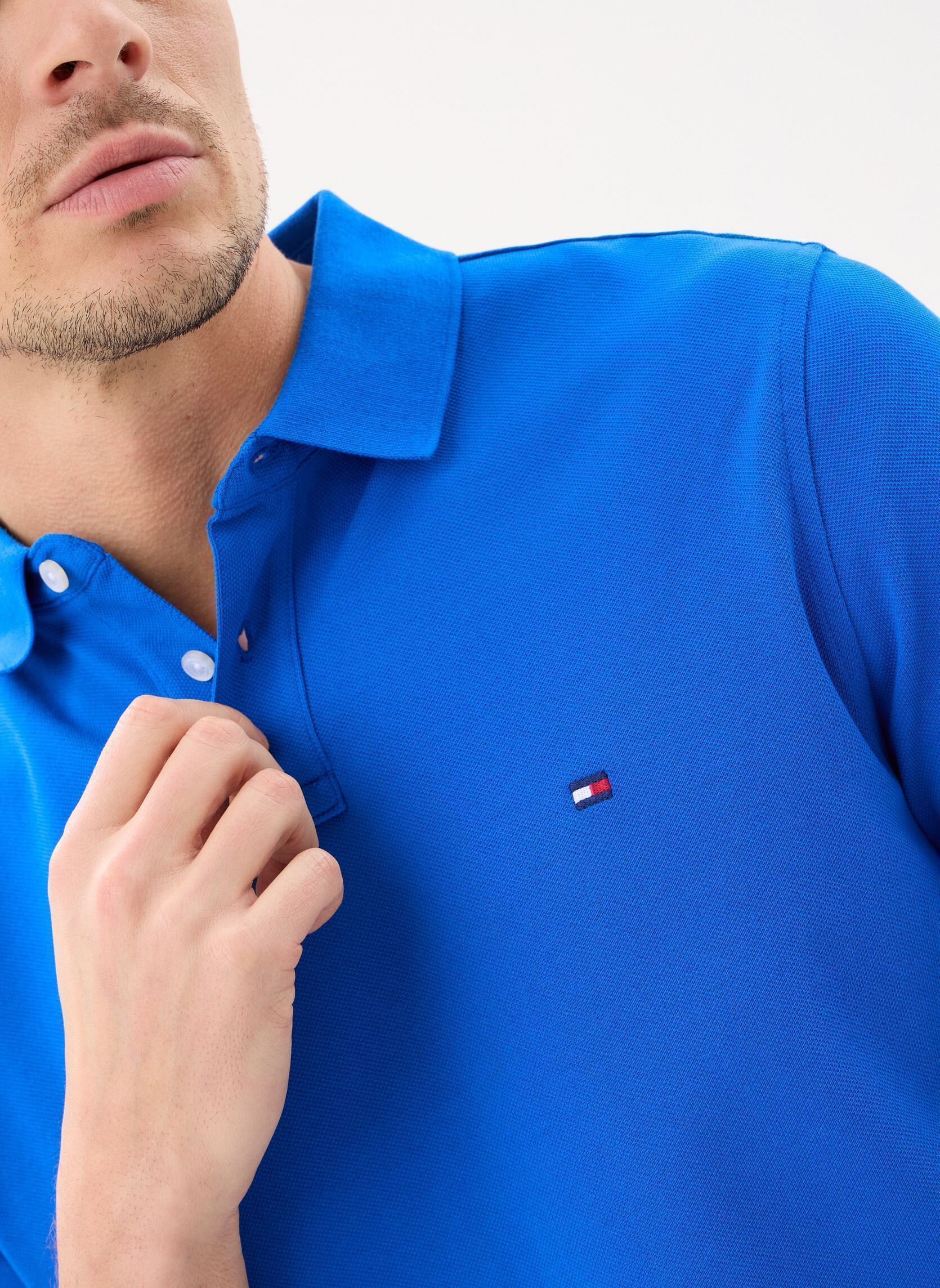 Tommy Hilfiger Polos manches courtes 1985 Regular Polo homme bleu ...