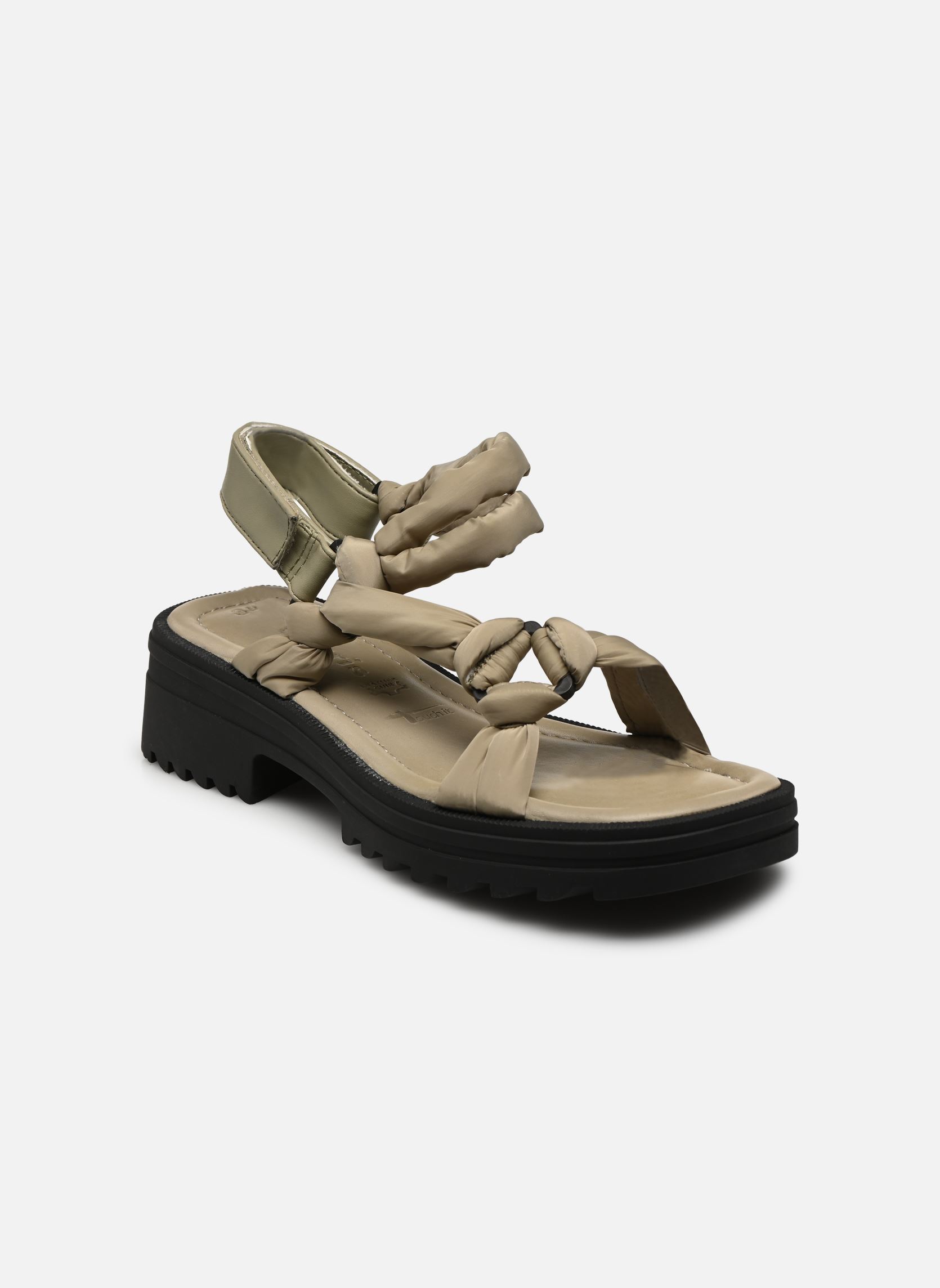 Tamaris Sandales compensées et plateformes Sandales - 28211-28 femme vert | Sarenza France