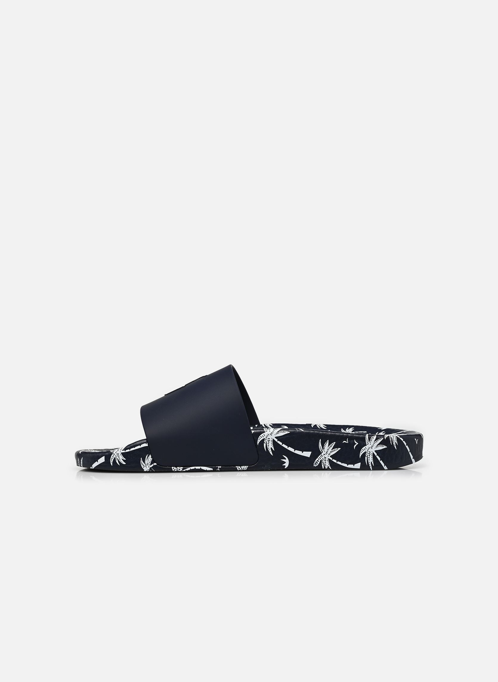 Polo Ralph Lauren Sandales et mules POLO SLIDE homme bleu | Sarenza France