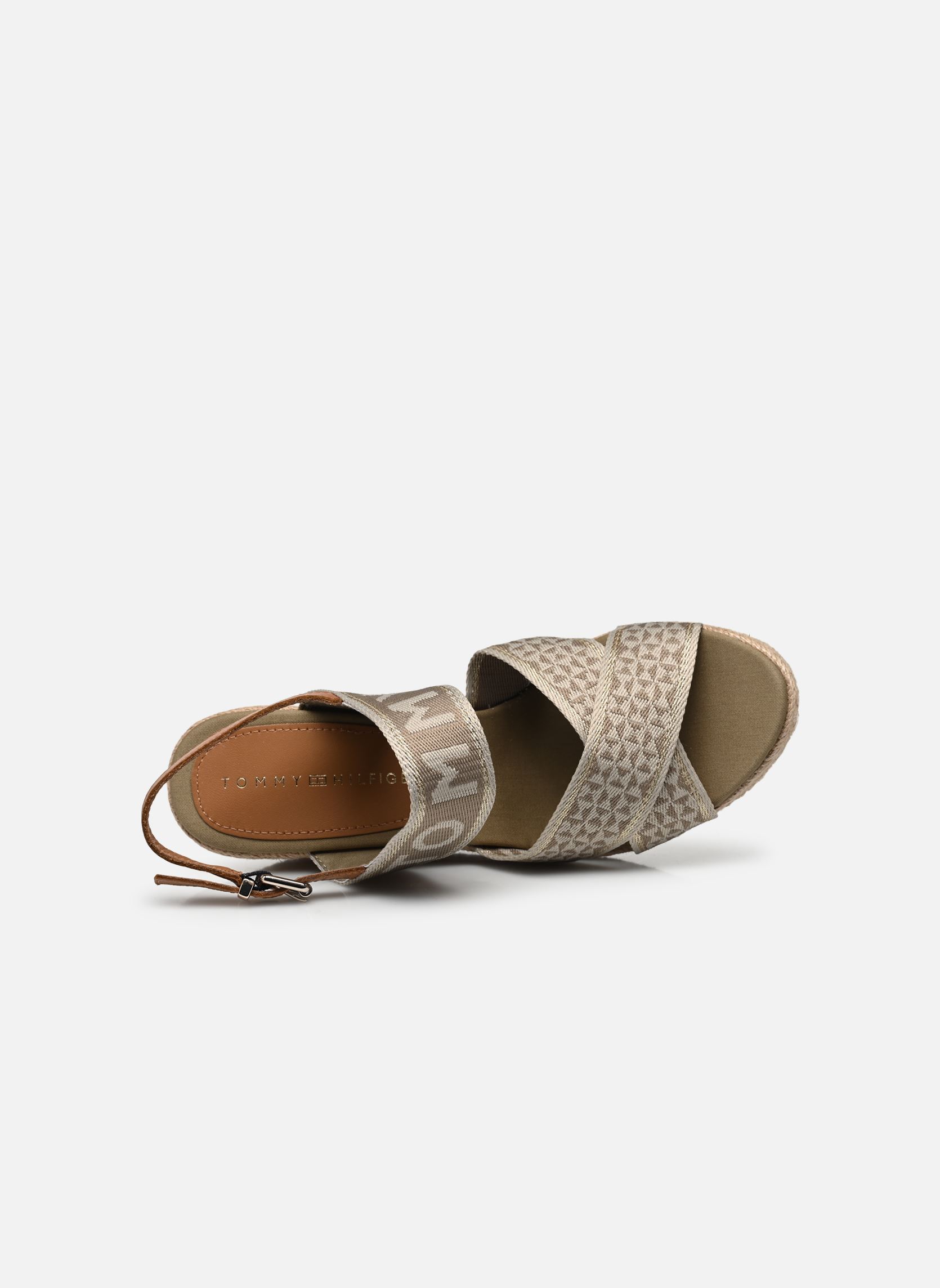 Tommy Hilfiger Keil- und Plateausandalen TOMMY WEBBING HIGH WEDGE ...