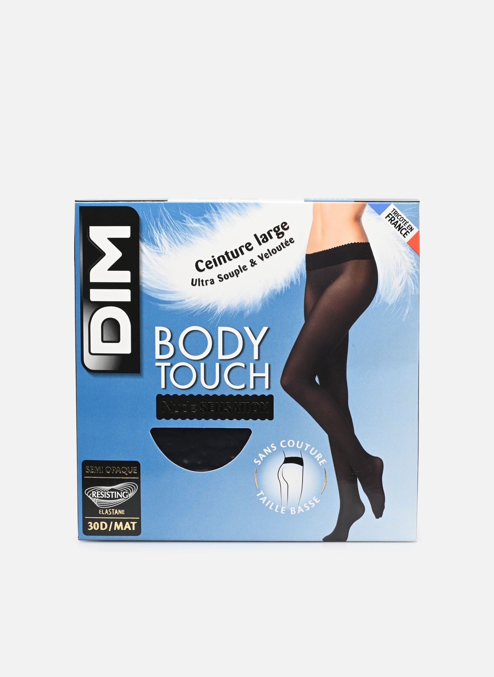 Dim Collants transparents Body Touch Nude Sensation Collant 30D femme ...