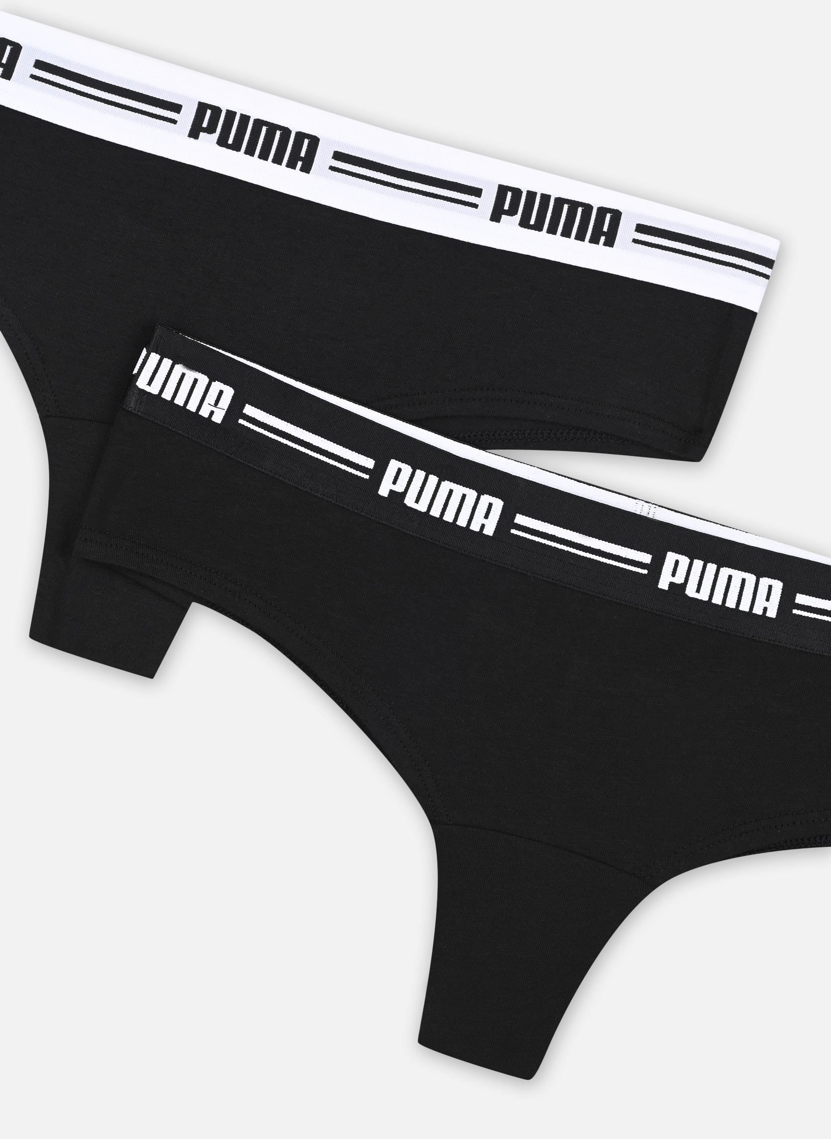 Puma Socks Culotte - Puma Women Brazilian 2P Pack Black (Noir ...