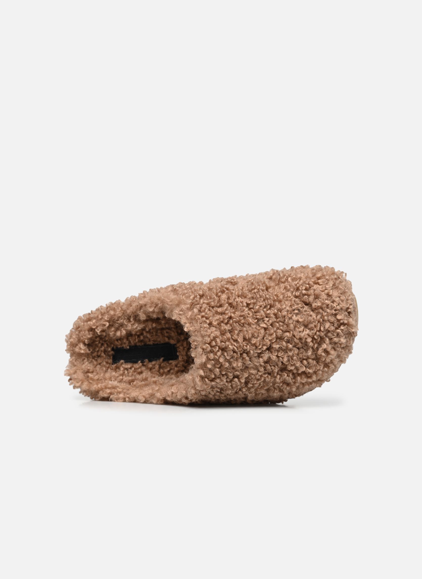 Colors of California Hausschuhe Furry slipper closed toe damen braun ...