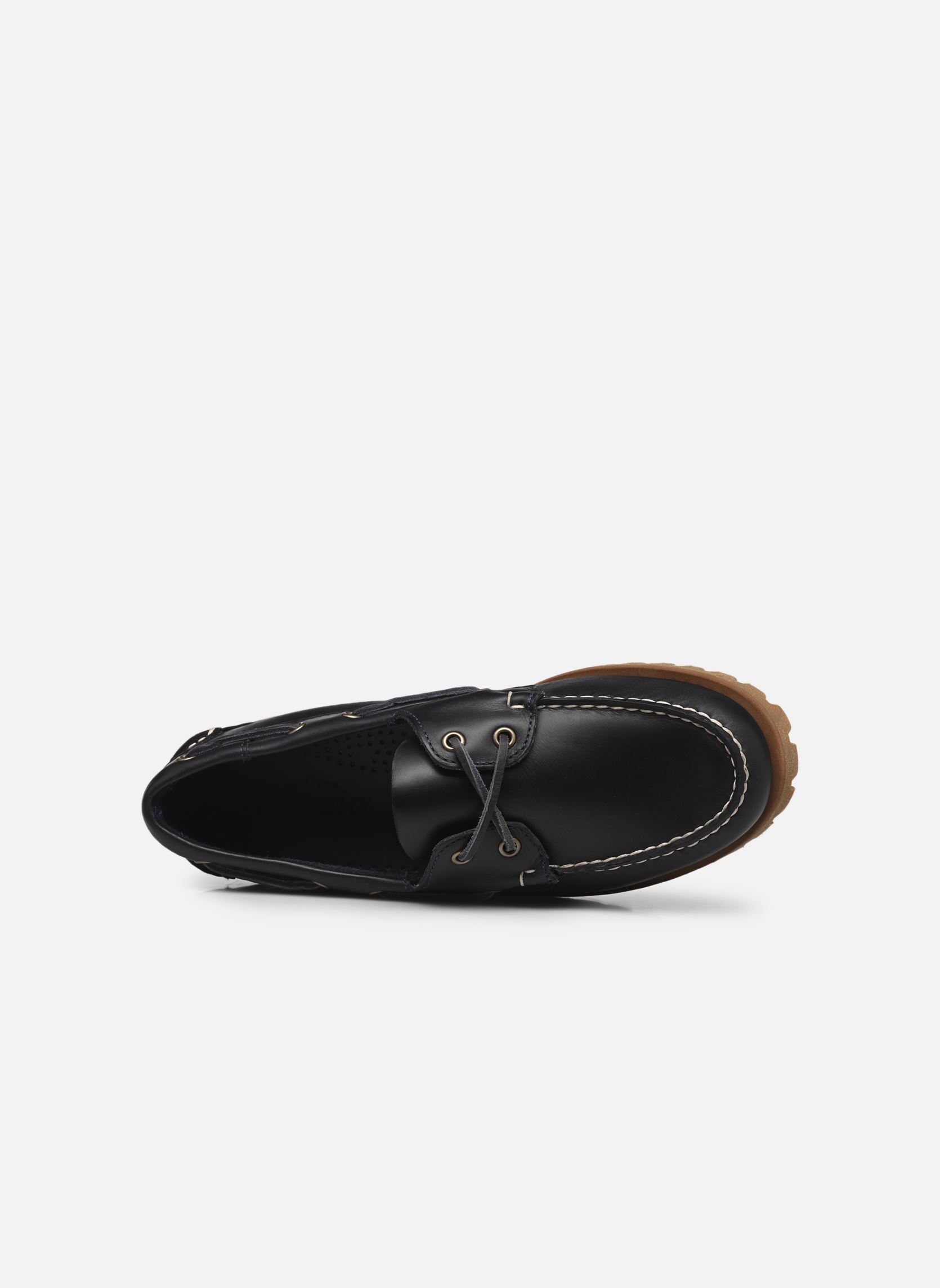 Sebago Chaussures bateaux RANGER WAXY homme bleu | Sarenza France