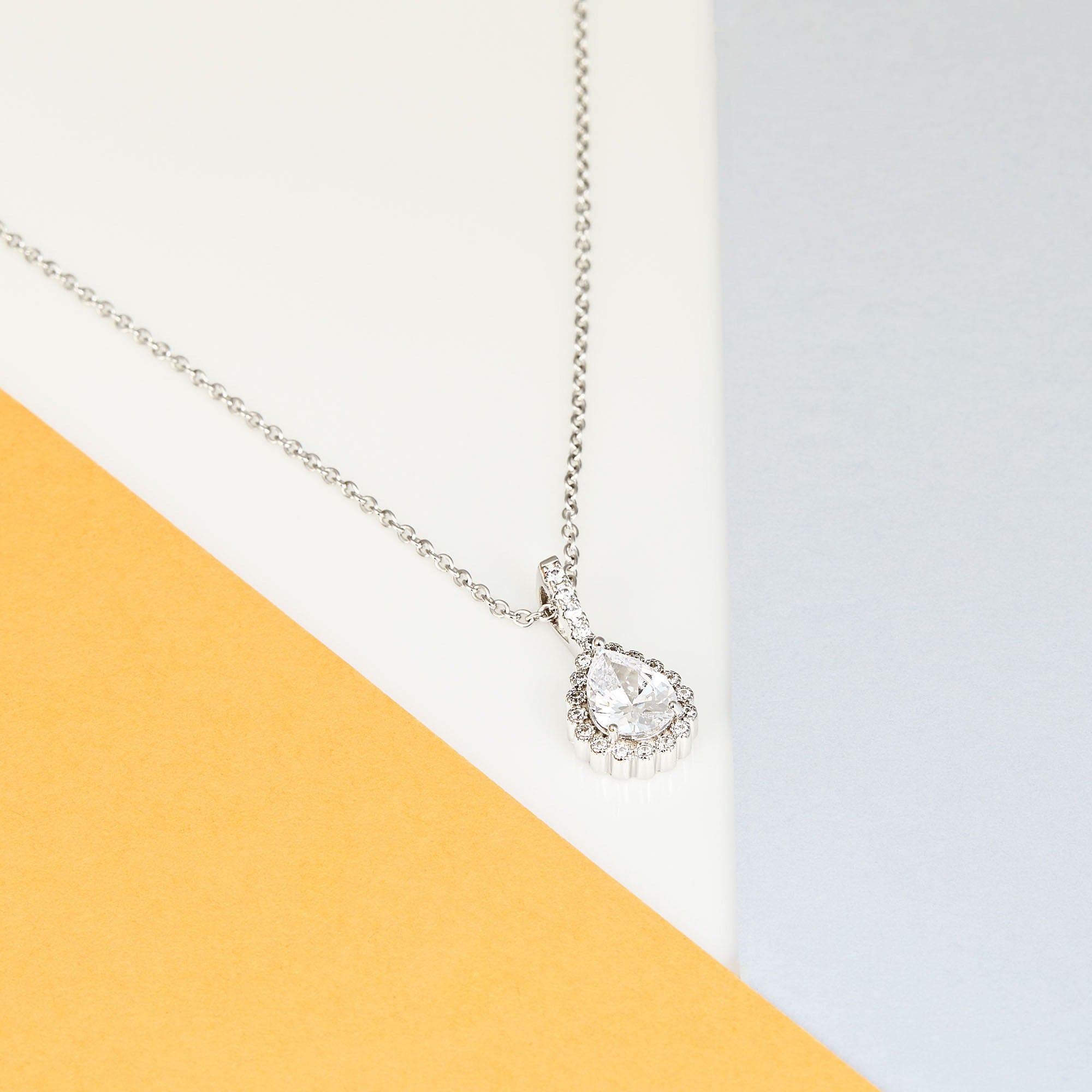 Cleor Collier en argent 925/1000 et oxyde (Argent) - Bijoux chez ...