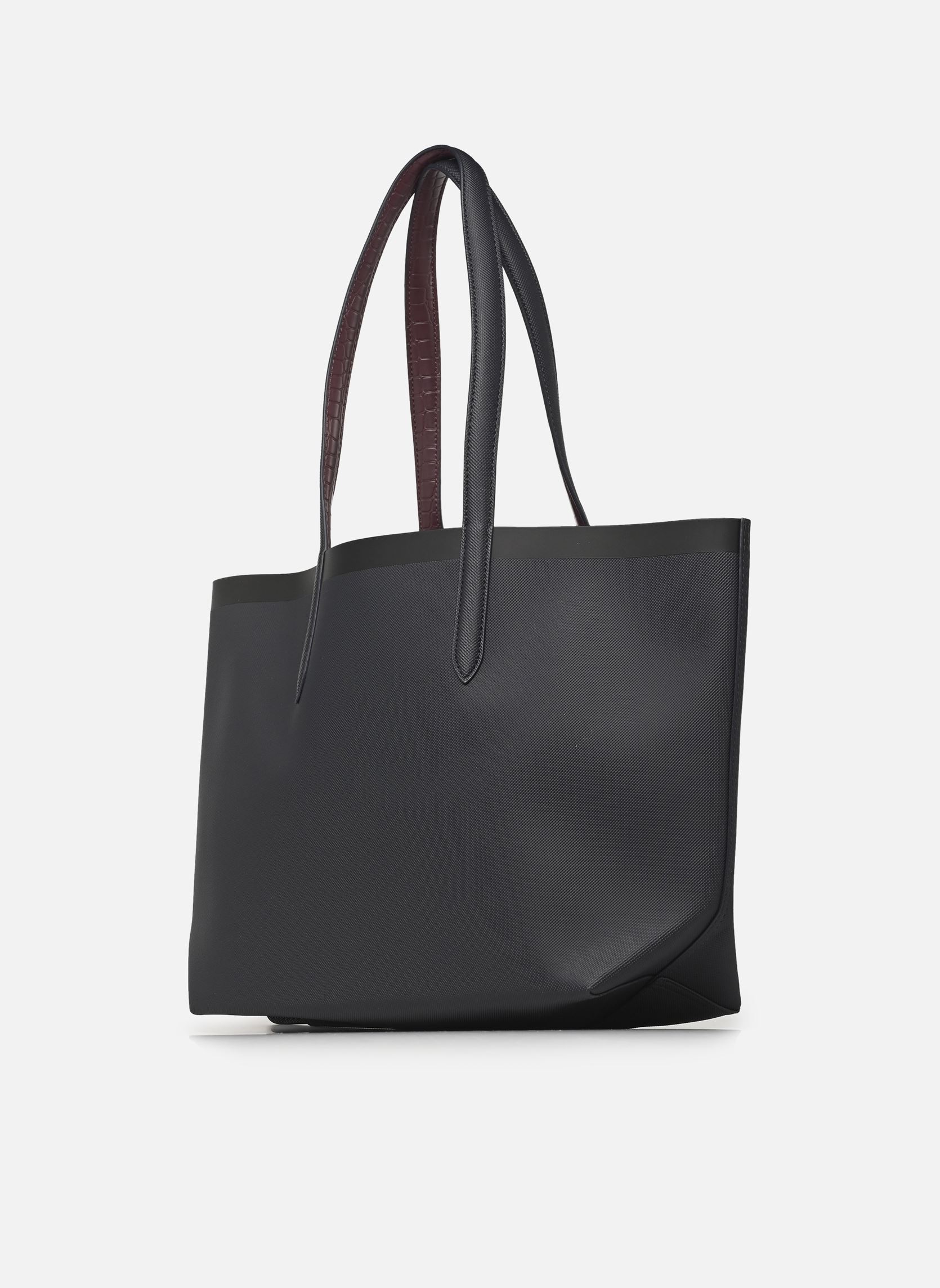Lacoste Cabas Anna Seasonal Shopping Bag femme noir | Sarenza France