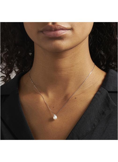 Cleor Collier en or 375/1000 et perle de culture (Argent) - Bijoux chez ...