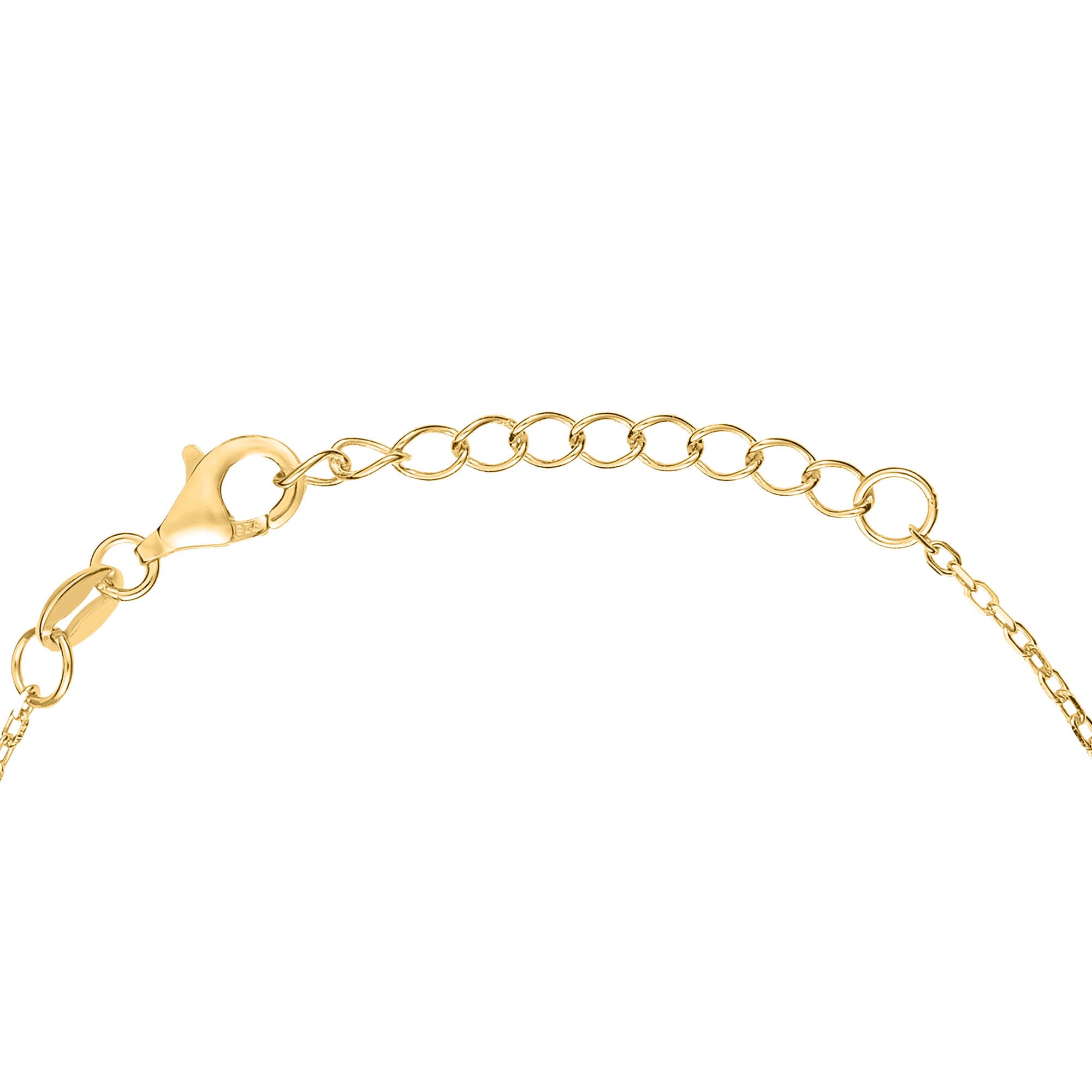 Cleor Bracelet en argent 925/1000 et oxyde (Or) - Bijoux chez Sarenza ...