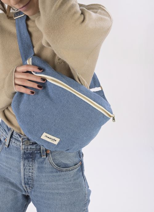 RIVE DROITE PARIS Sac banane - Custine XL (Bleu) - Sacs pochettes chez ...