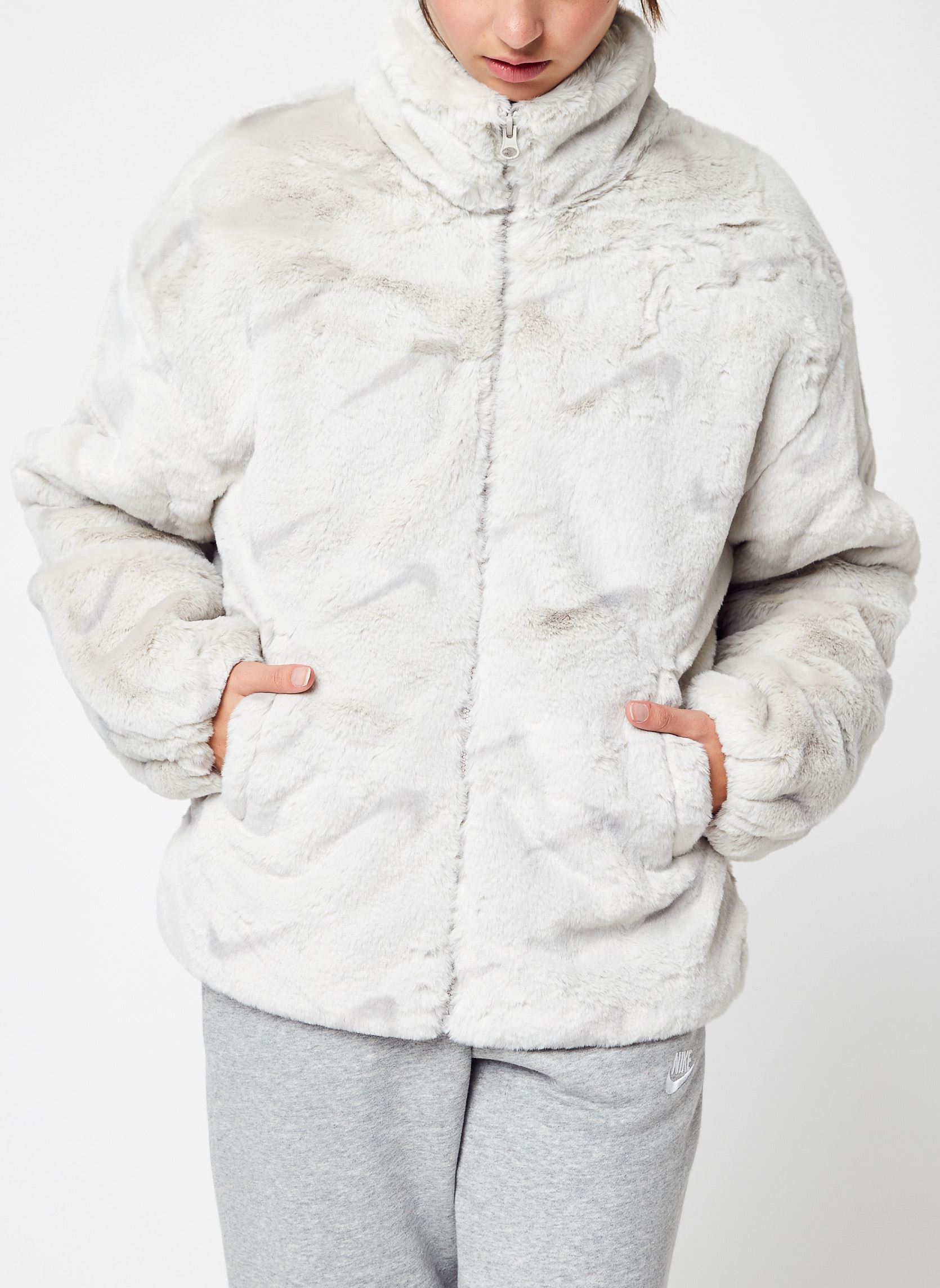 Nike Sweatshirt - W Jacket (Blanc) - Vêtements chez Sarenza (600903)