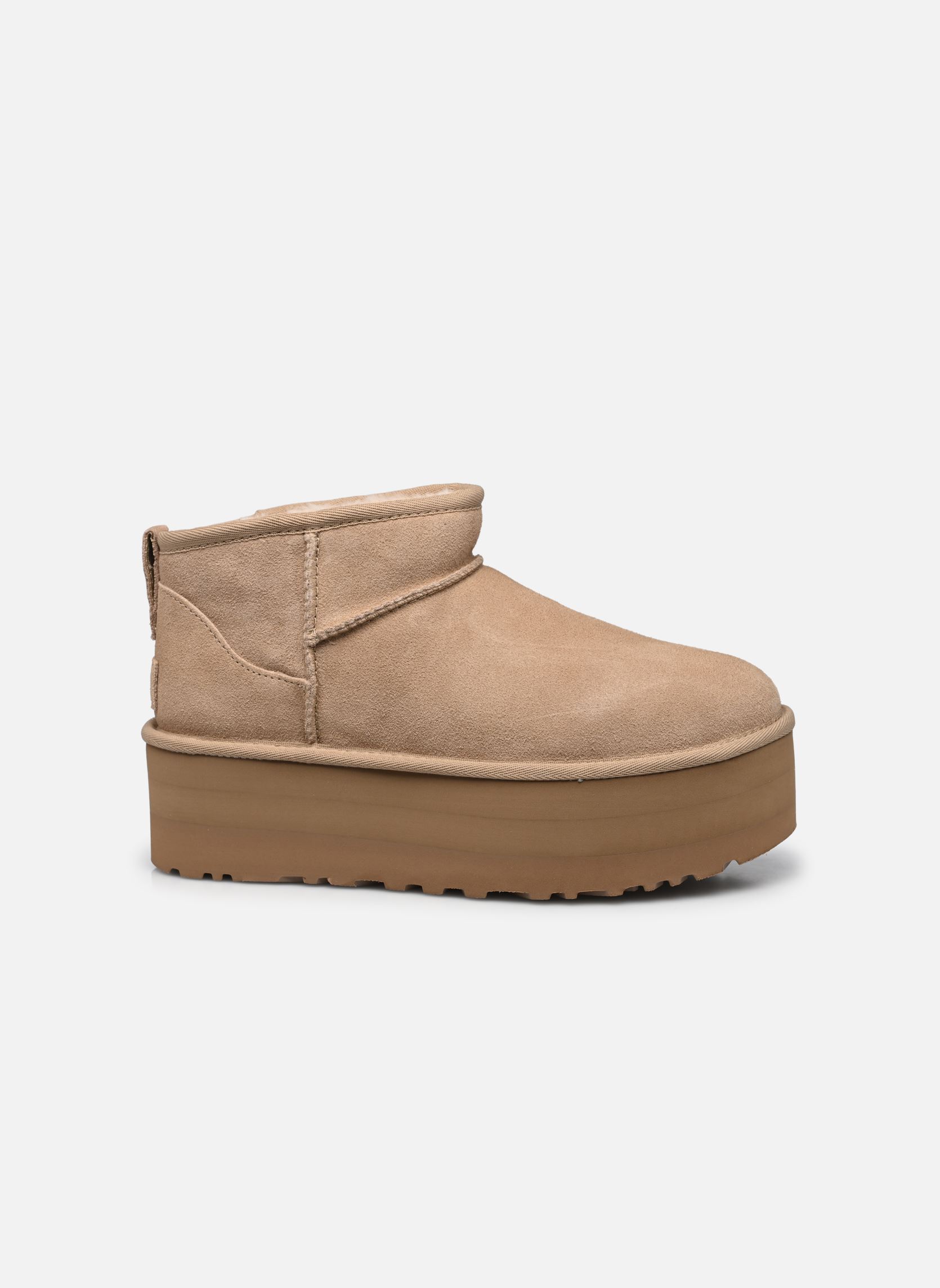 UGG Bottines fourrées Bottines - W CLASSIC ULTRA MINI PLATFORM femme ...