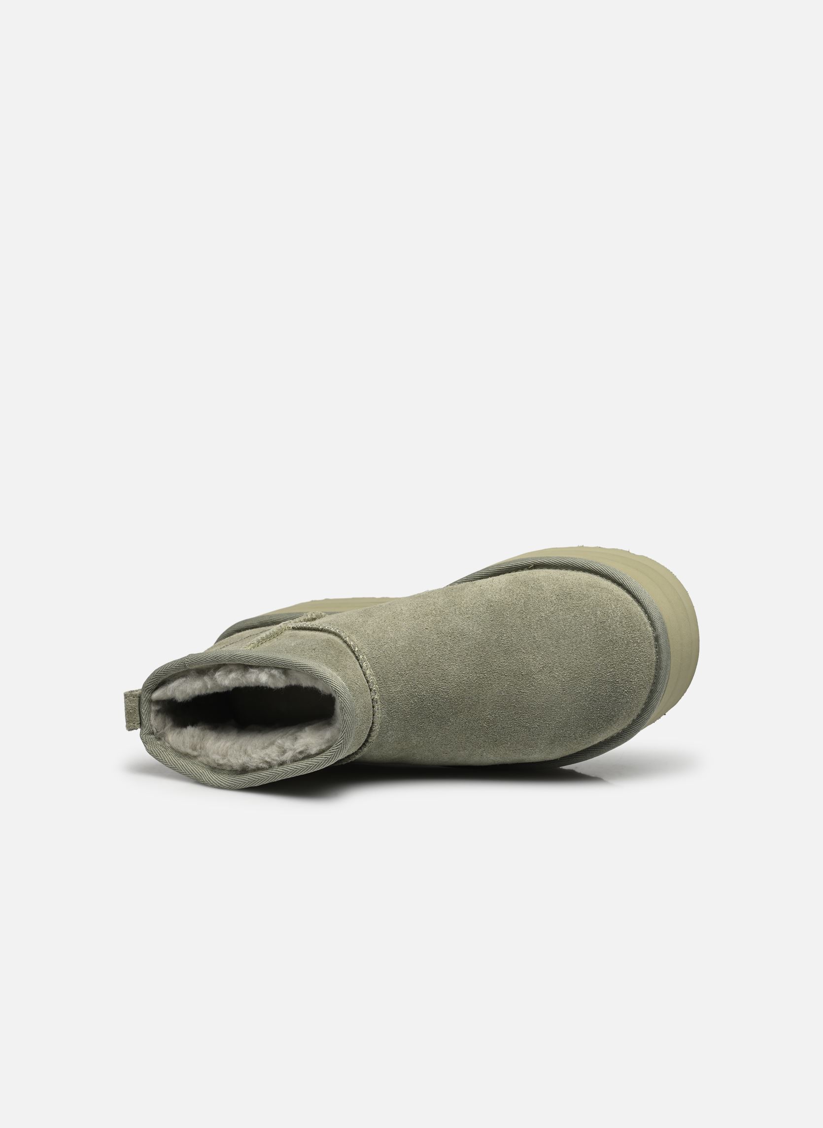 UGG Bottines fourrées W Classic Ultra Mini Platform femme vert ...