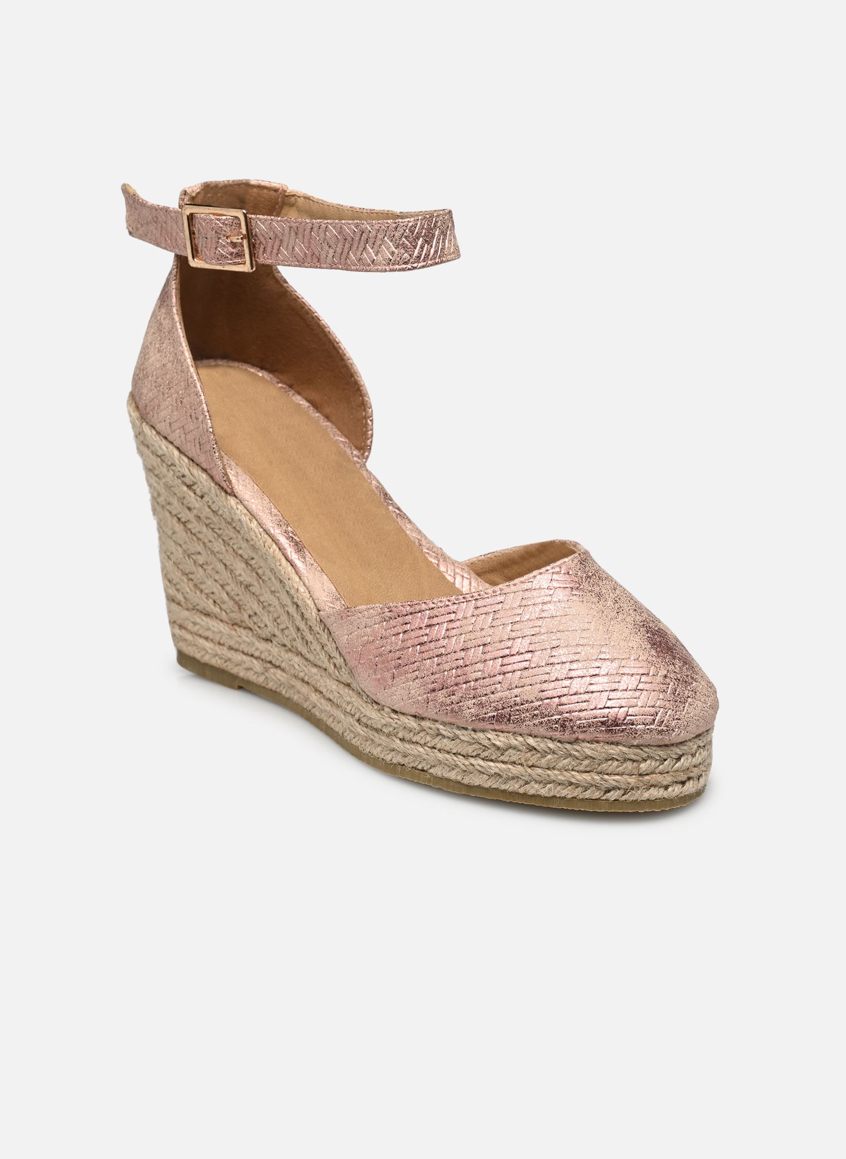 I Love Shoes Espadrilles compensées et plateformes Espadrilles - THYVER femme rose | Sarenza France