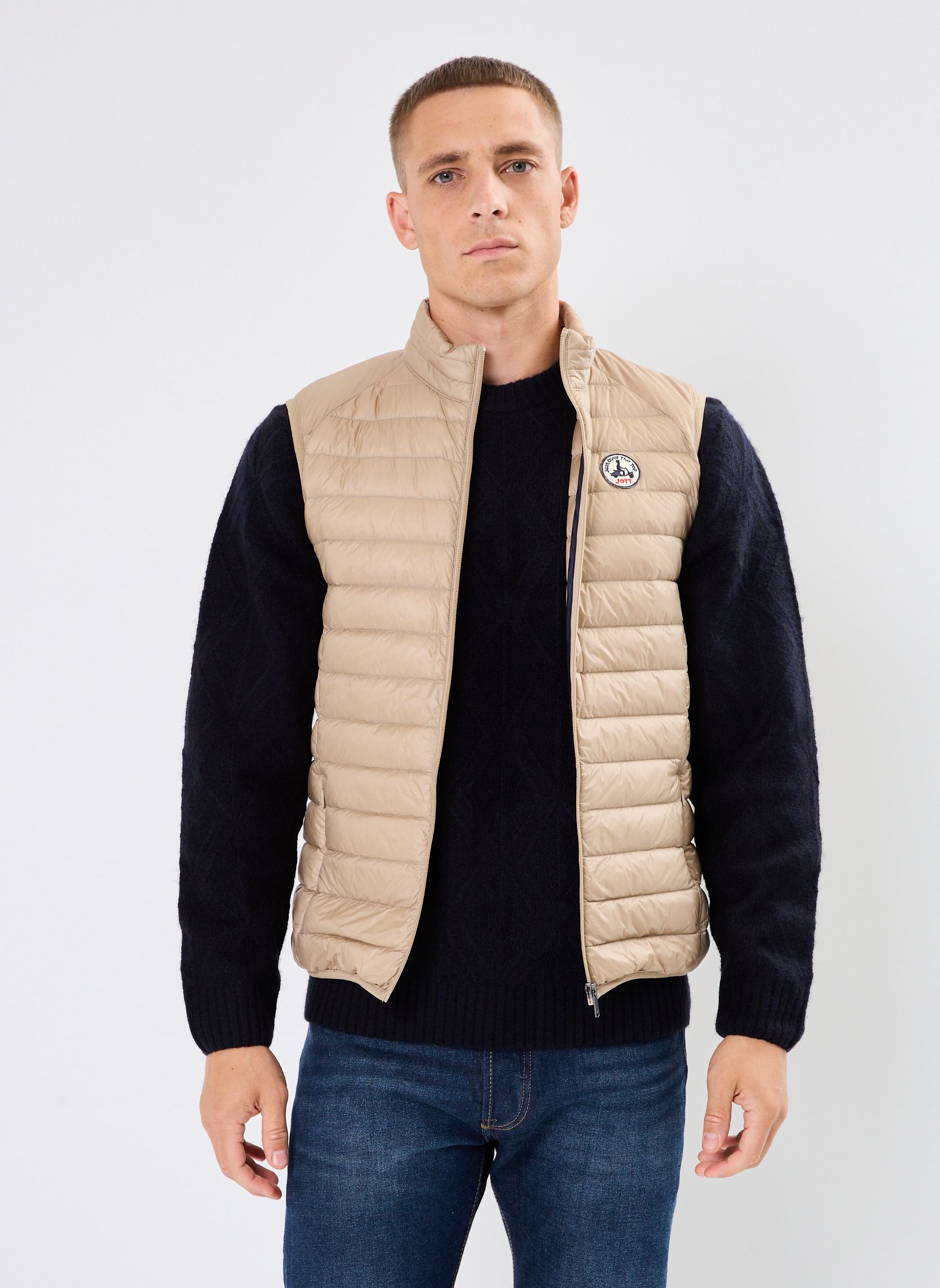 JOTT Doudounes sans manches Doudoune - Tom homme beige | Sarenza France