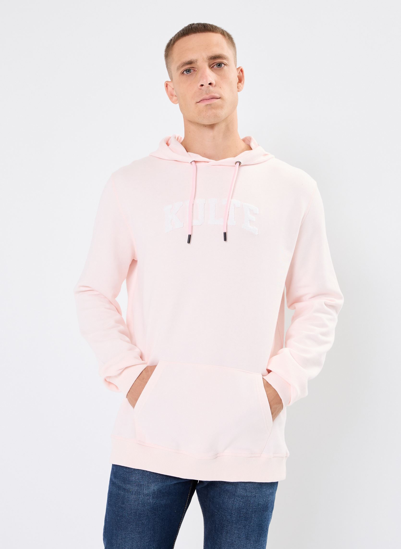 Kulte Sweats à capuche Sweatshirt - Hoodie Athletic homme rose ...