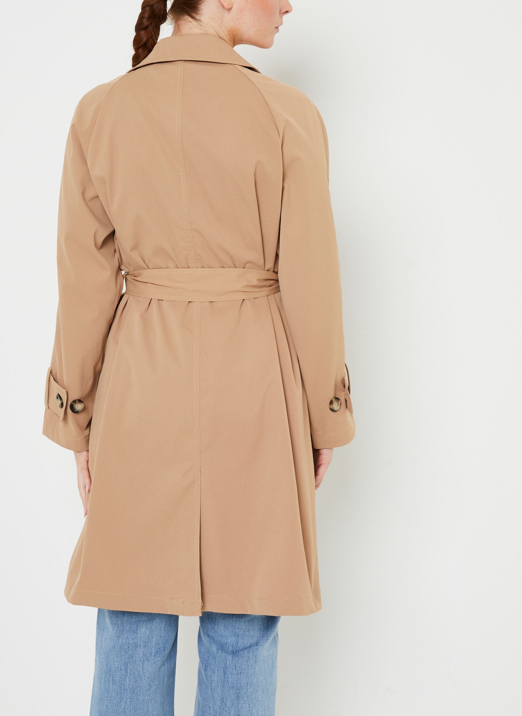 Ichi Trench-coats Veste trench - Ihelova Ja femme beige | Sarenza France