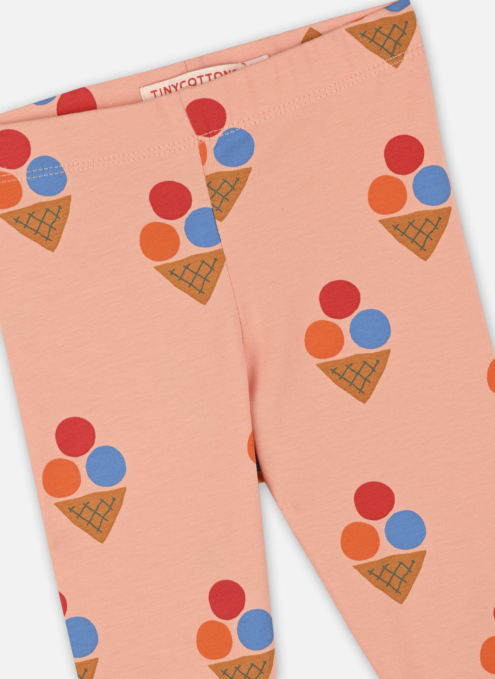 Tinycottons Ice Cream Baby Pant (Orange) - Vêtements chez Sarenza (609279)